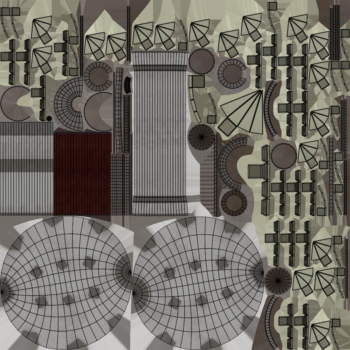 Silver Mace 01 All PBR Unity UE Textures Included - 3D Model by Eight ...