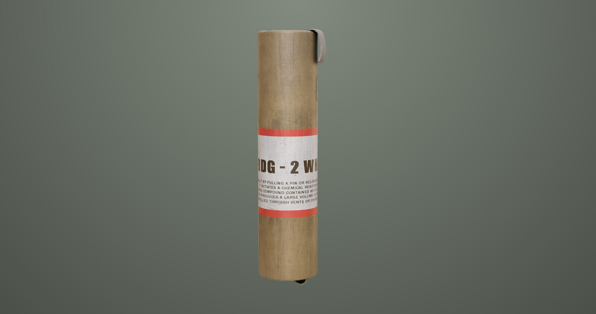 Smoke and Flash Grenades Single Mat All PBR Unity UE Texture - 3D Model ...