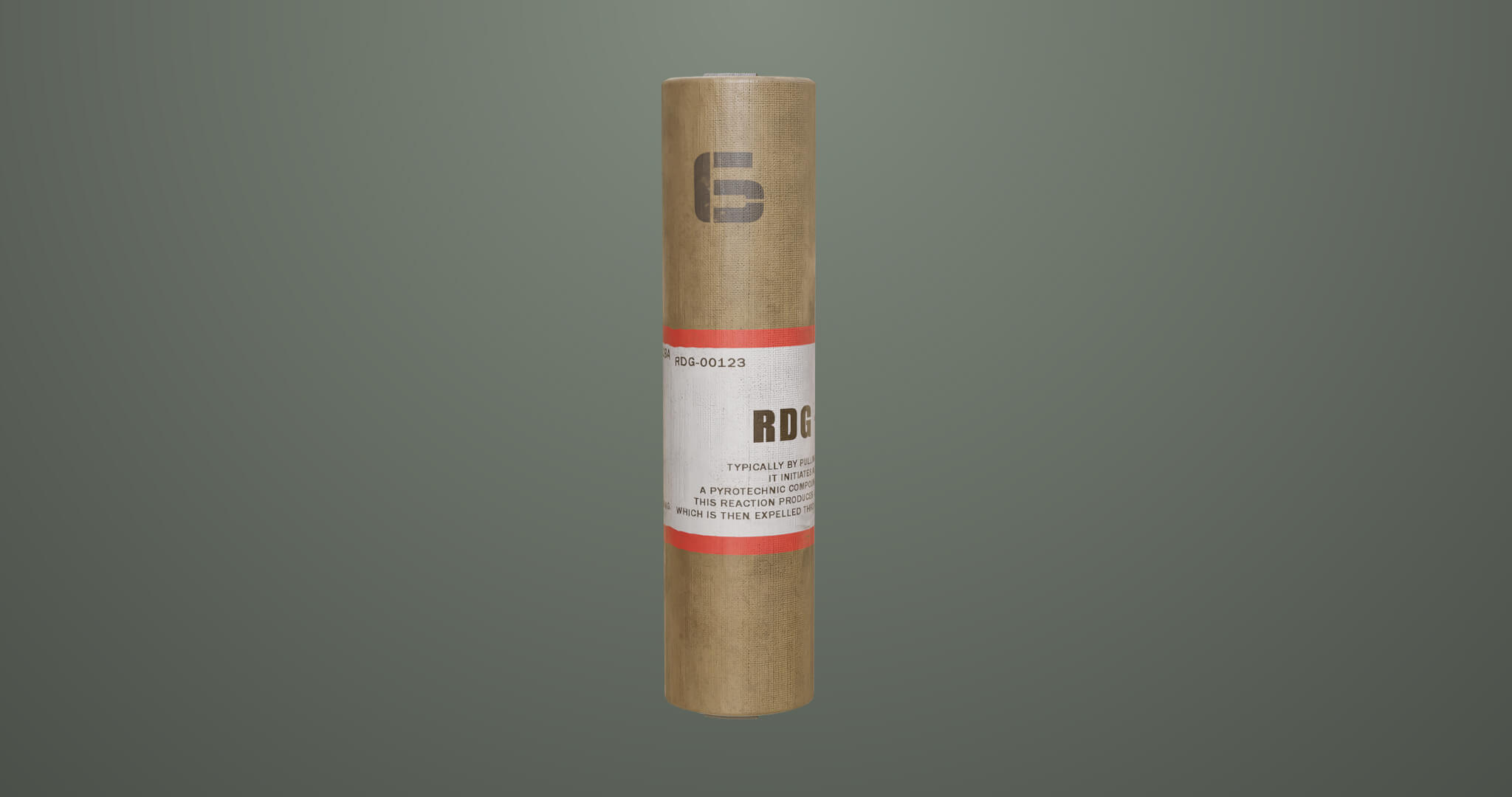 Smoke and Flash Grenades Single Mat All PBR Unity UE Texture - 3D Model ...