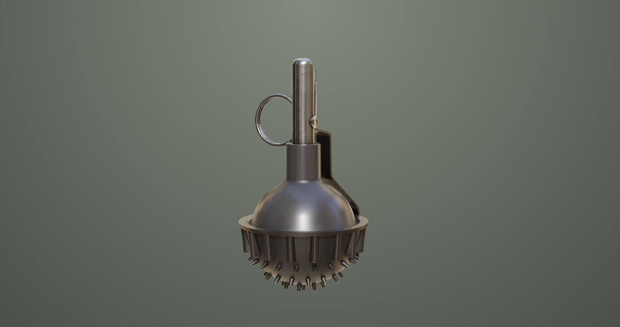 Smoke and Flash Grenades Single Mat All PBR Unity UE Texture - 3D Model ...