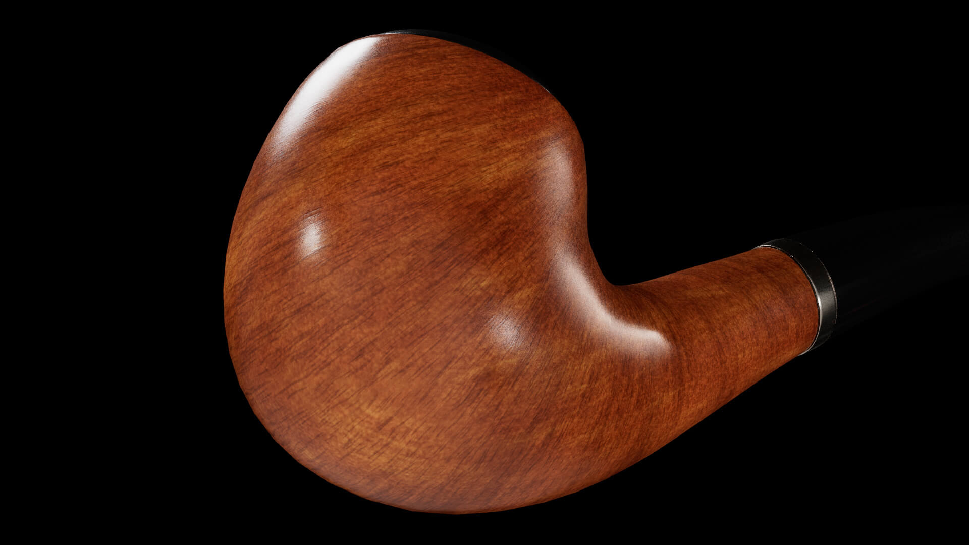 Smoking Pipe PBR Unity UE V-Ray Arnold Textures Included 3D Model by ...