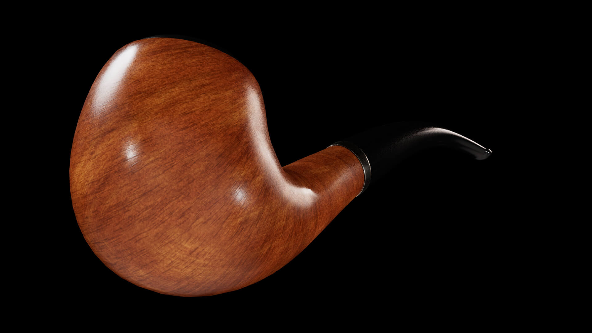 Smoking Pipe PBR Unity UE V-Ray Arnold Textures Included 3D Model by ...