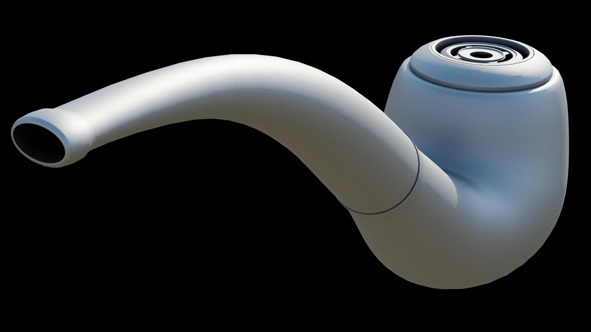 Smoking Pipe PBR Unity UE V-Ray Arnold Textures Included 3D Model by ...