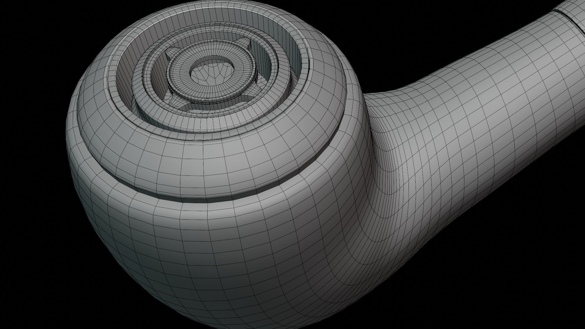 Smoking Pipe PBR Unity UE V-Ray Arnold Textures Included 3D Model by ...