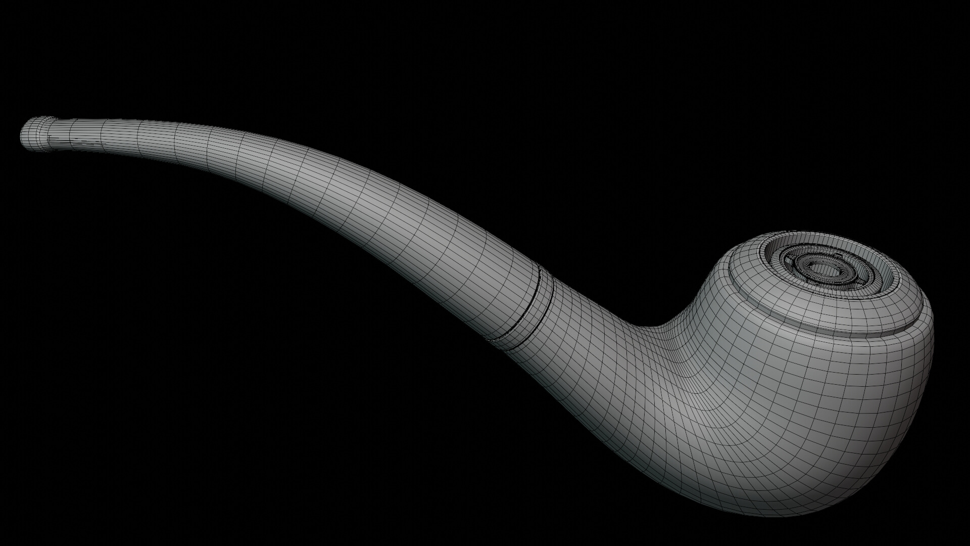 Smoking Pipe PBR Unity UE V-Ray Arnold Textures Included 3D Model by ...