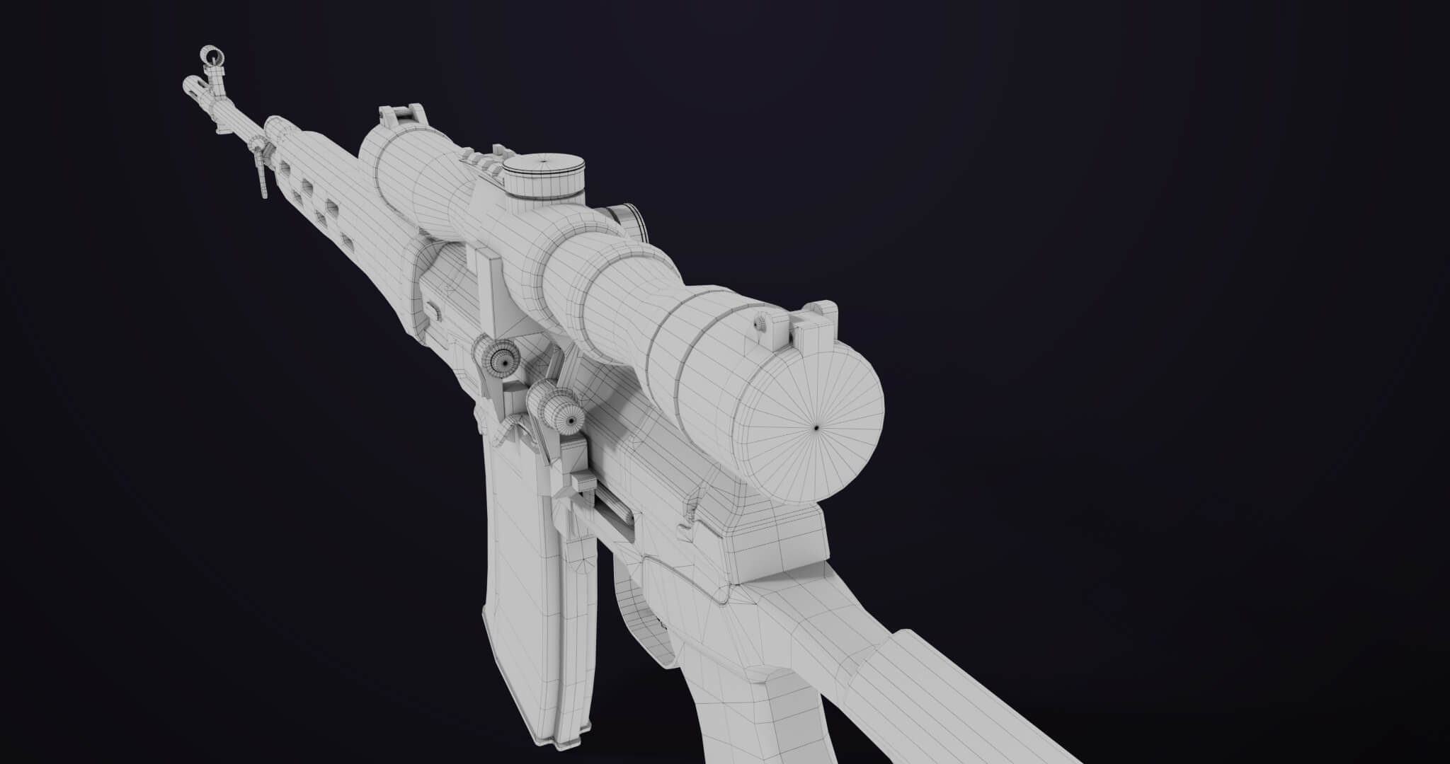 Sniper Rifle 01 Black Rig All PBR Unity UE Textures - 3D Model by Eight ...