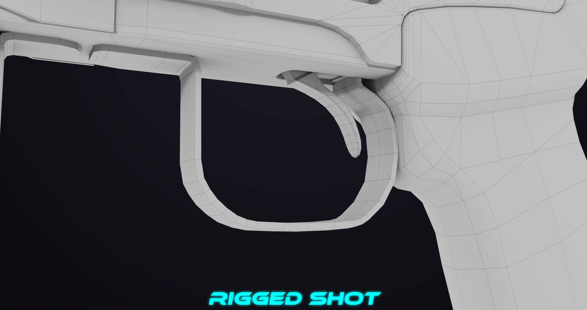 Sniper Rifle 01 Black Rig All PBR Unity UE Textures - 3D Model by Eight ...