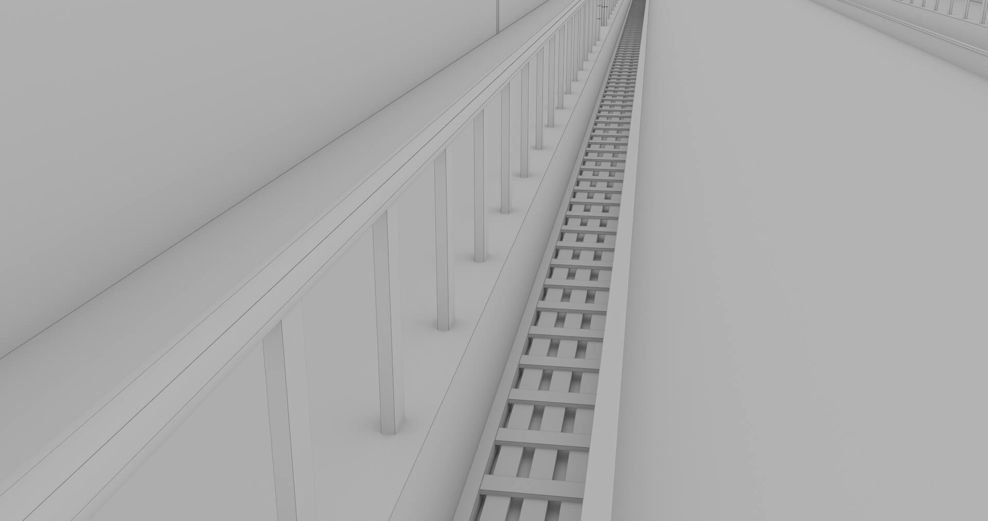 Subway Road Tunnel 03 All PBR Unity UE Textures Included - 3D Model by Eight Vertex