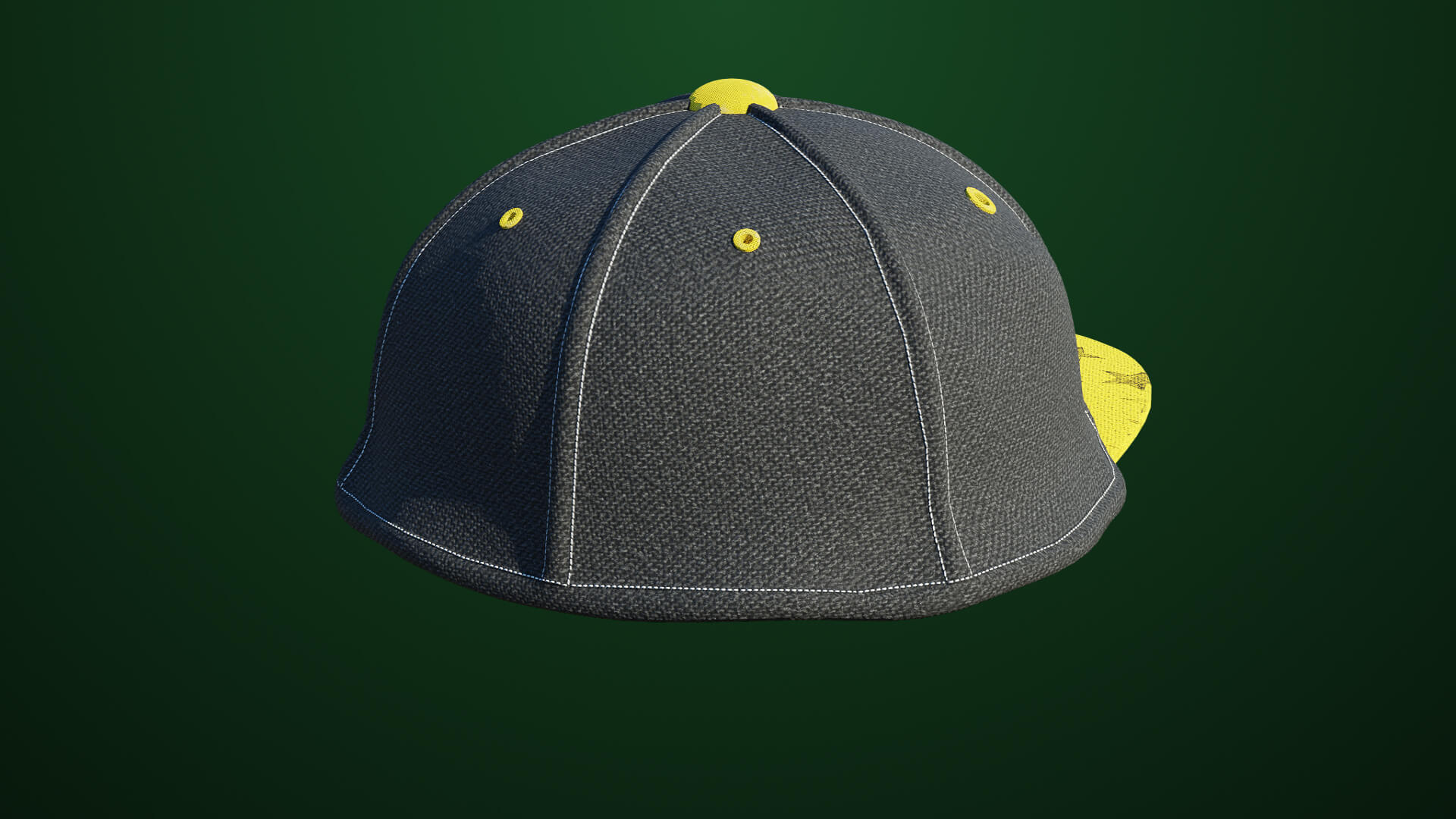 Swag Cap All PBR Unity UE Textures Included - 3D Model by Eight Vertex