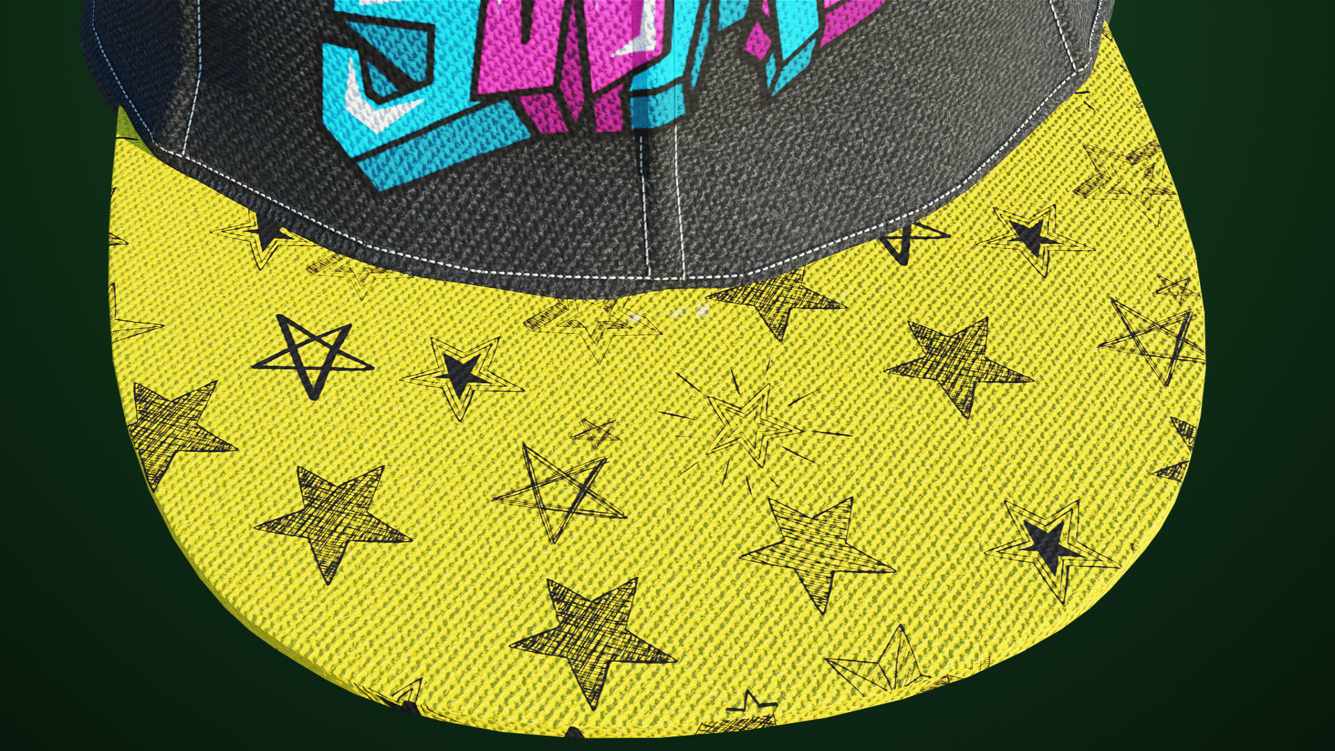Swag Cap All PBR Unity UE Textures Included - 3D Model by Eight Vertex