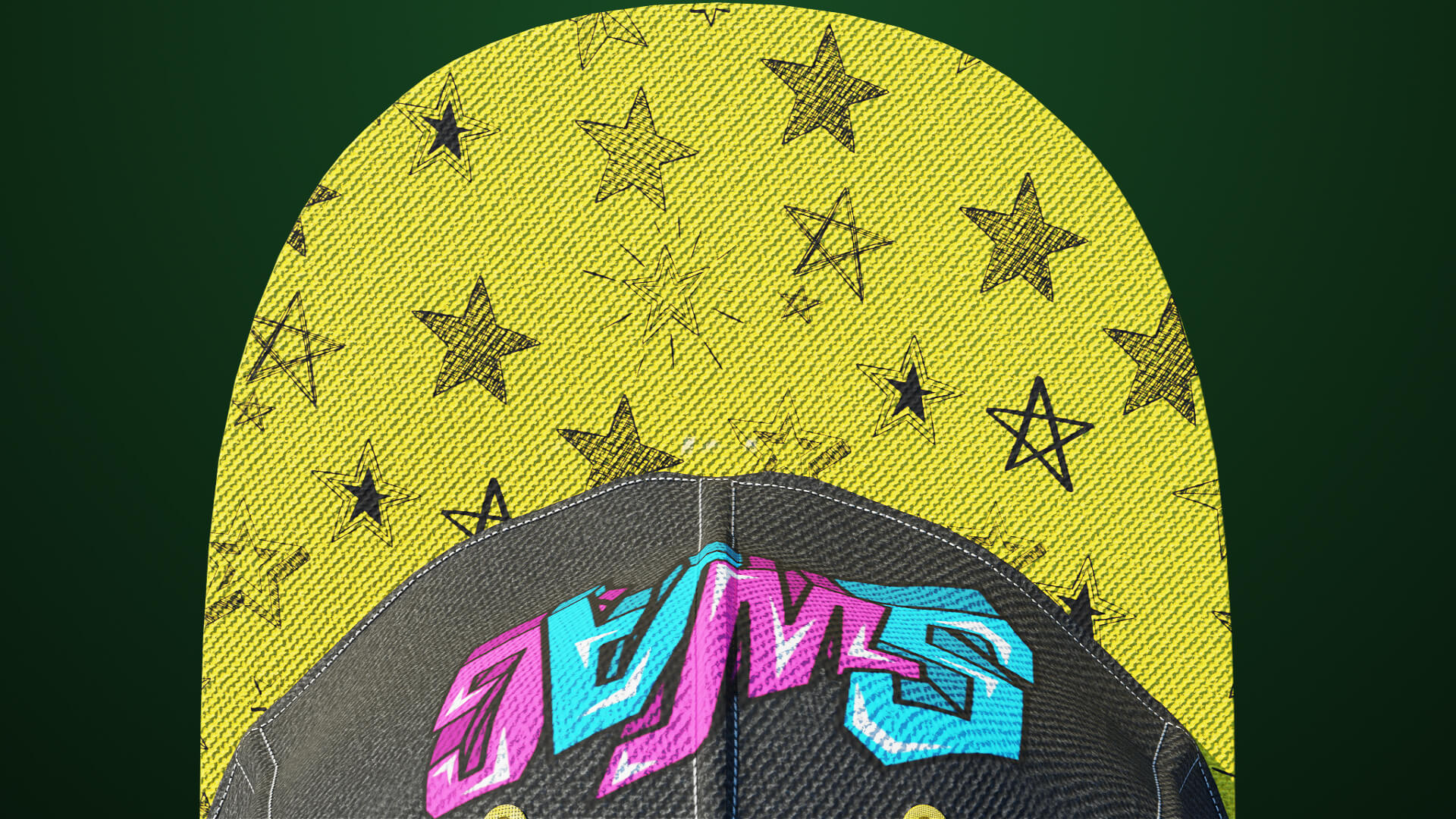 Swag Cap All PBR Unity UE Textures Included - 3D Model by Eight Vertex