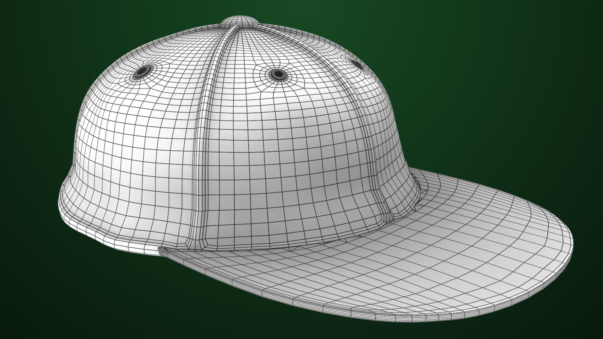 Swag Cap All PBR Unity UE Textures Included - 3D Model by Eight Vertex