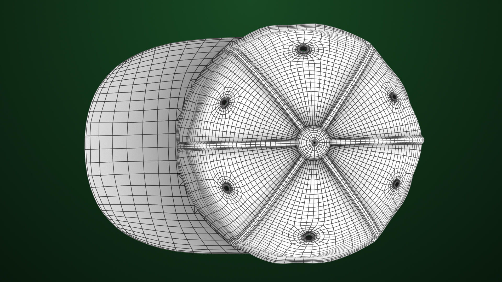 Swag Cap All PBR Unity UE Textures Included - 3D Model by Eight Vertex