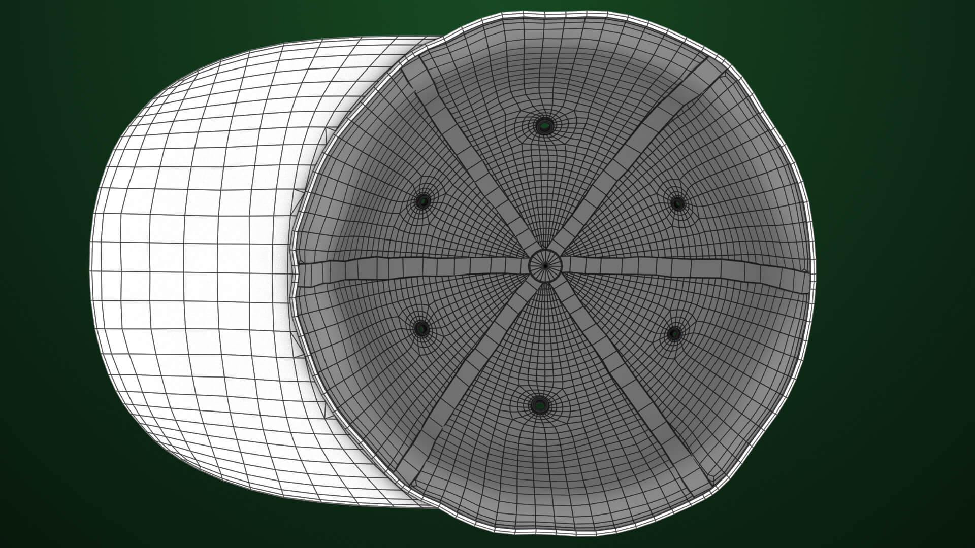 Swag Cap All PBR Unity UE Textures Included - 3D Model by Eight Vertex