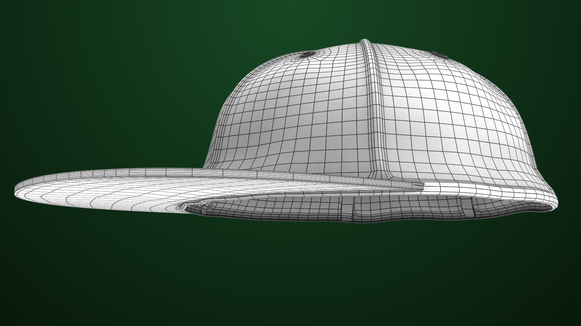 Swag Cap All PBR Unity UE Textures Included - 3D Model by Eight Vertex