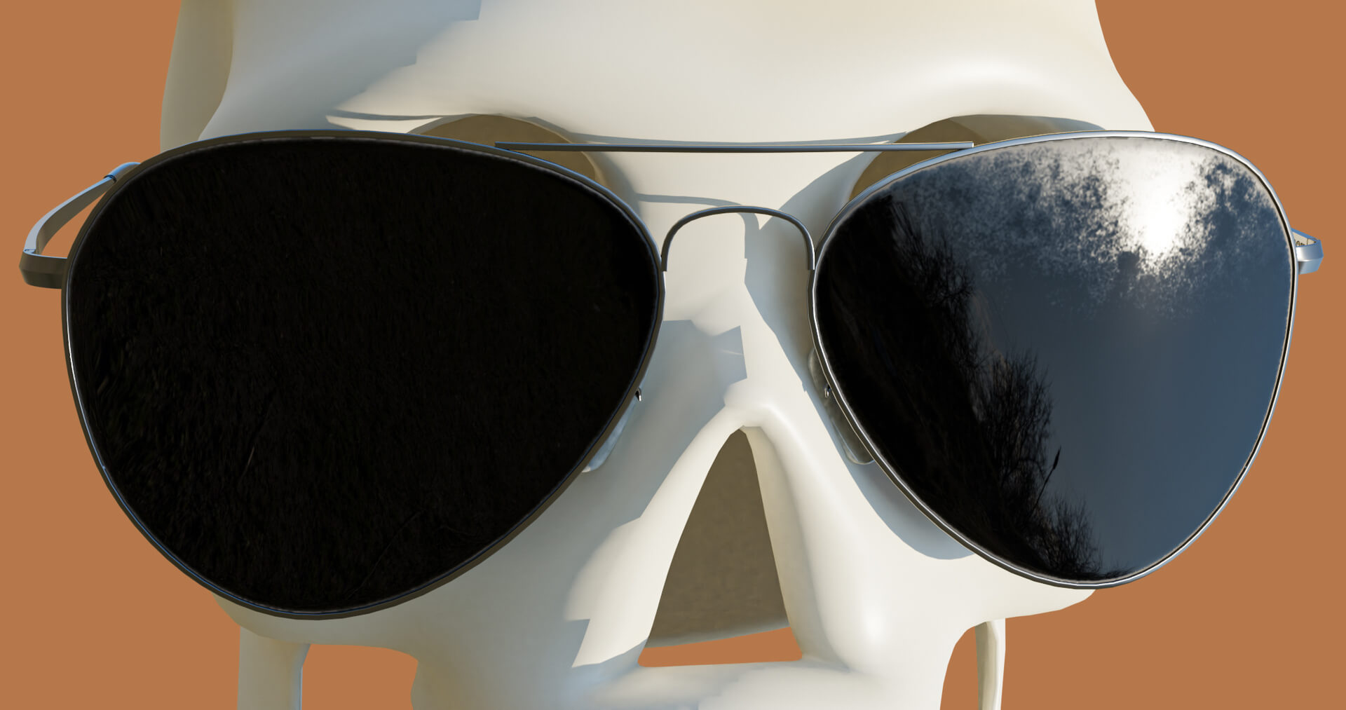 Swag Skull Game Ready With PBR Unity UE Textures - 3D Model by Eight Vertex