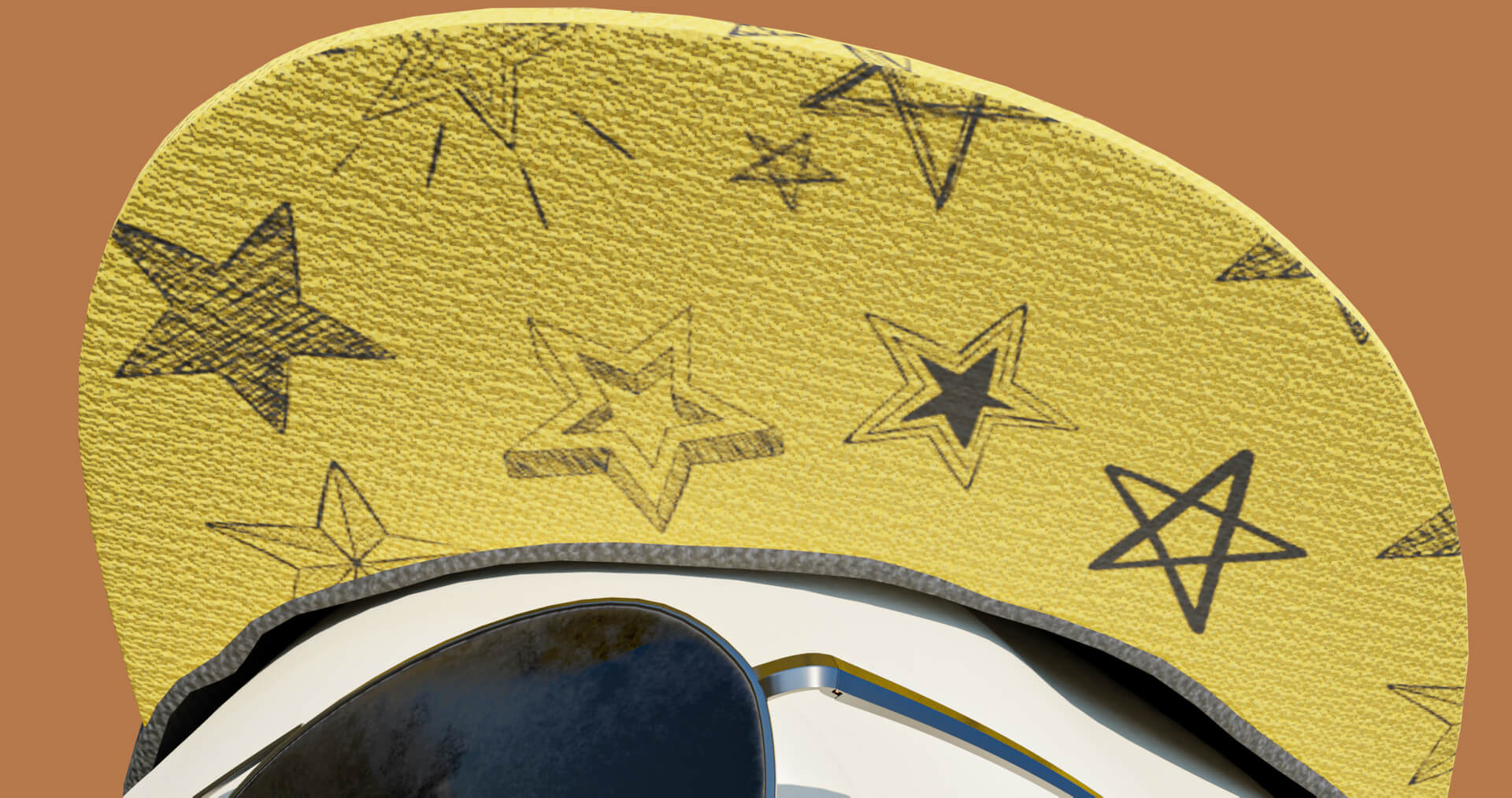 Swag Skull Game Ready With PBR Unity UE Textures - 3D Model by Eight Vertex