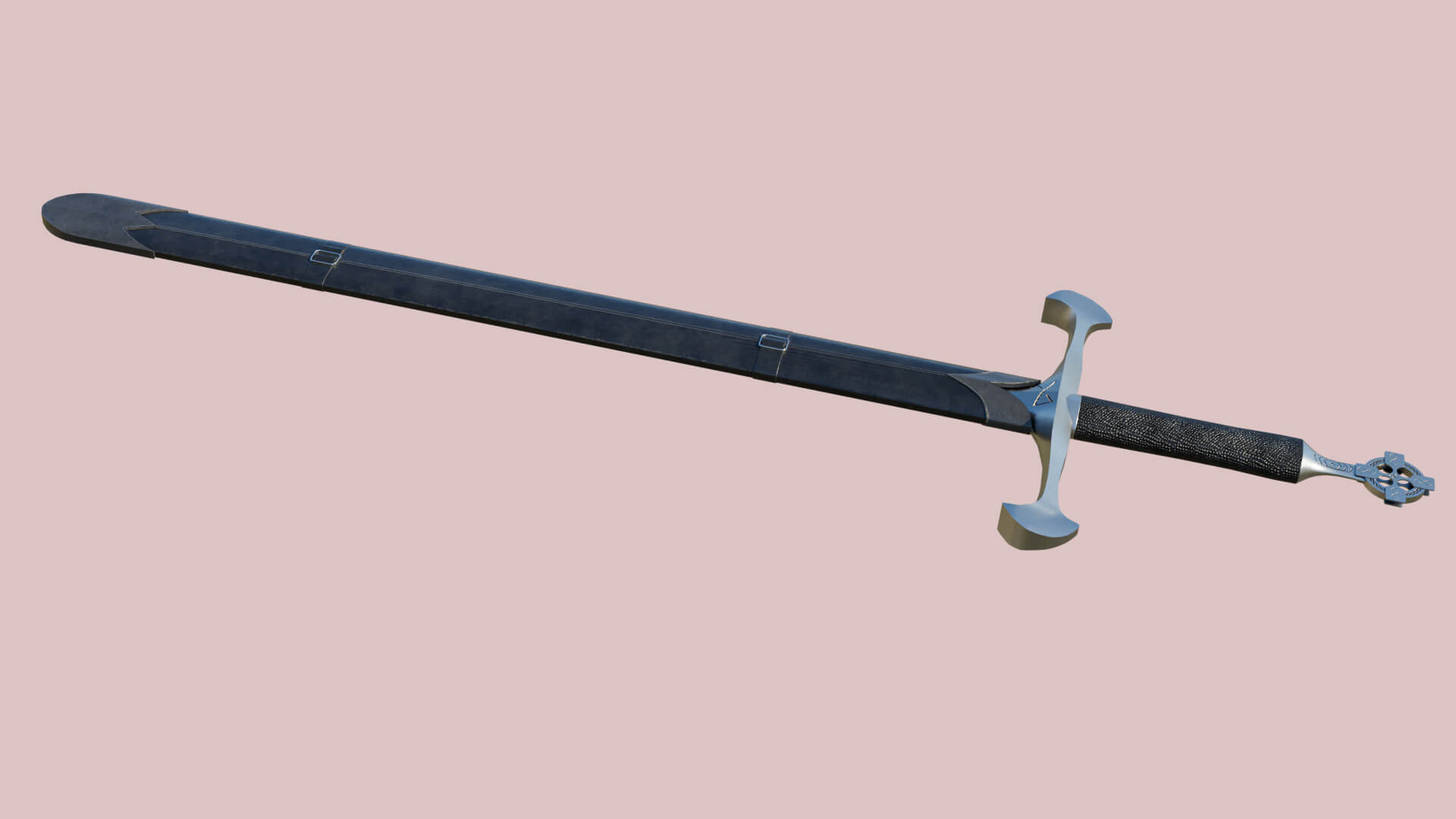 Medieval Sword 02 - 3D Model by Eight Vertex