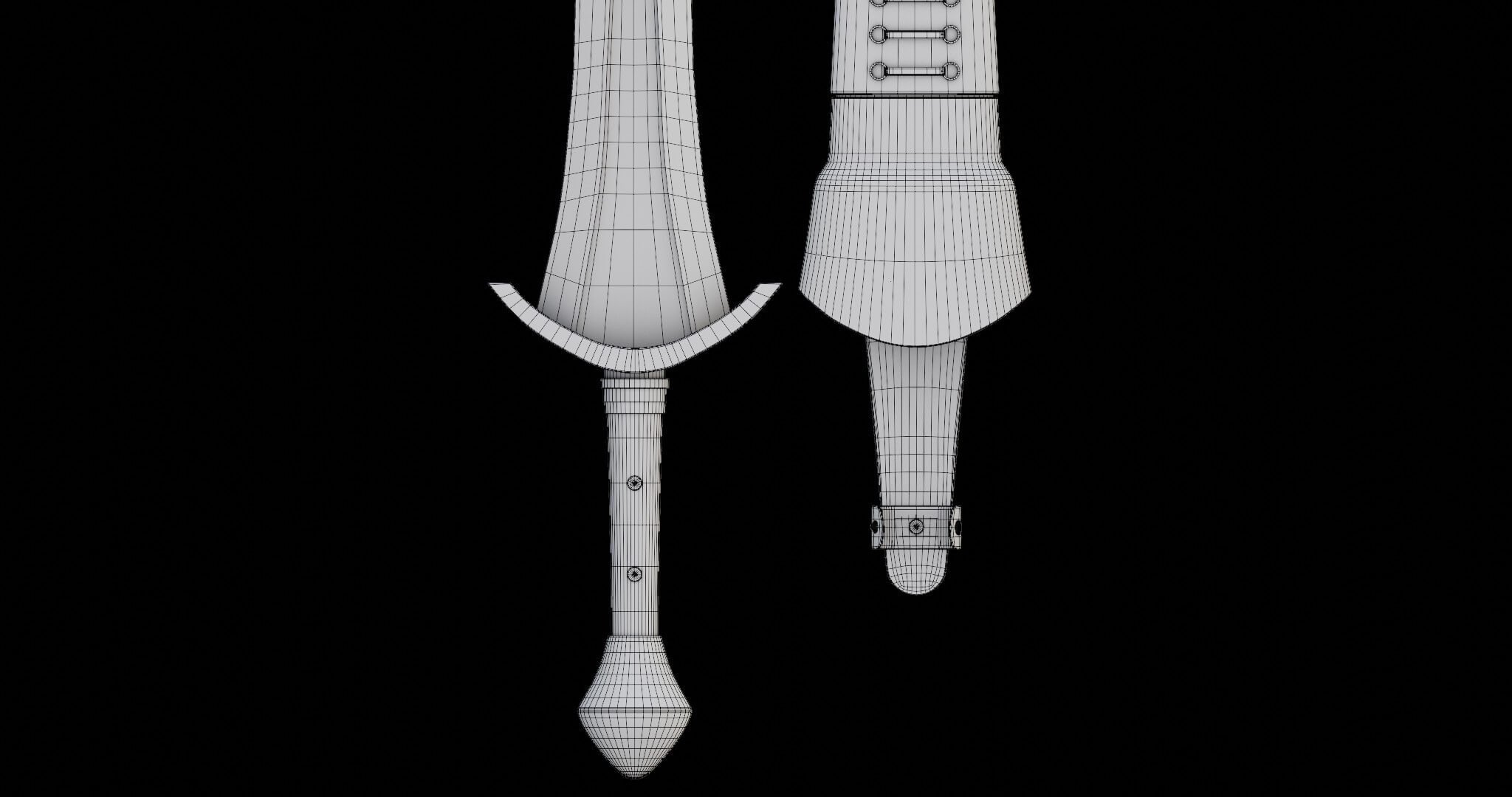 Sword 08 All PBR Unity UE Textures - 3D Model by Eight Vertex