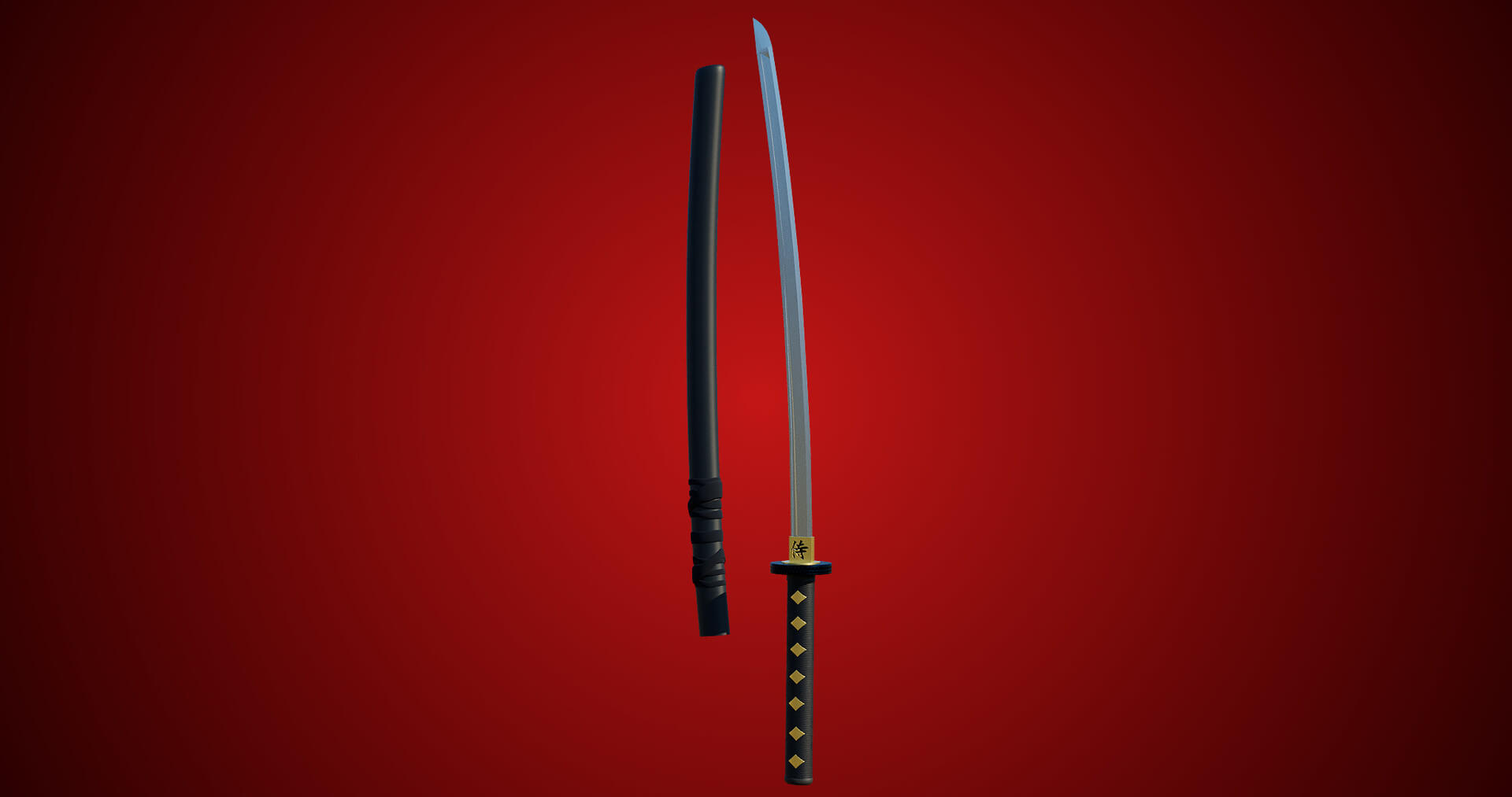 Sword 09 All PBR Unity UE Textures - 3D Model by Eight Vertex