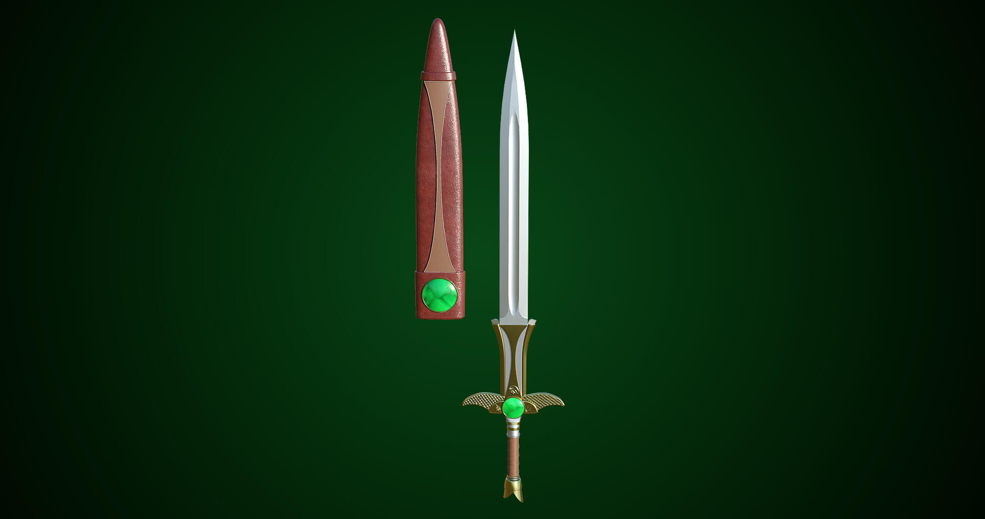 5 Fantasy Swords Collection All PBR Unity UE Textures by Eight Vertex