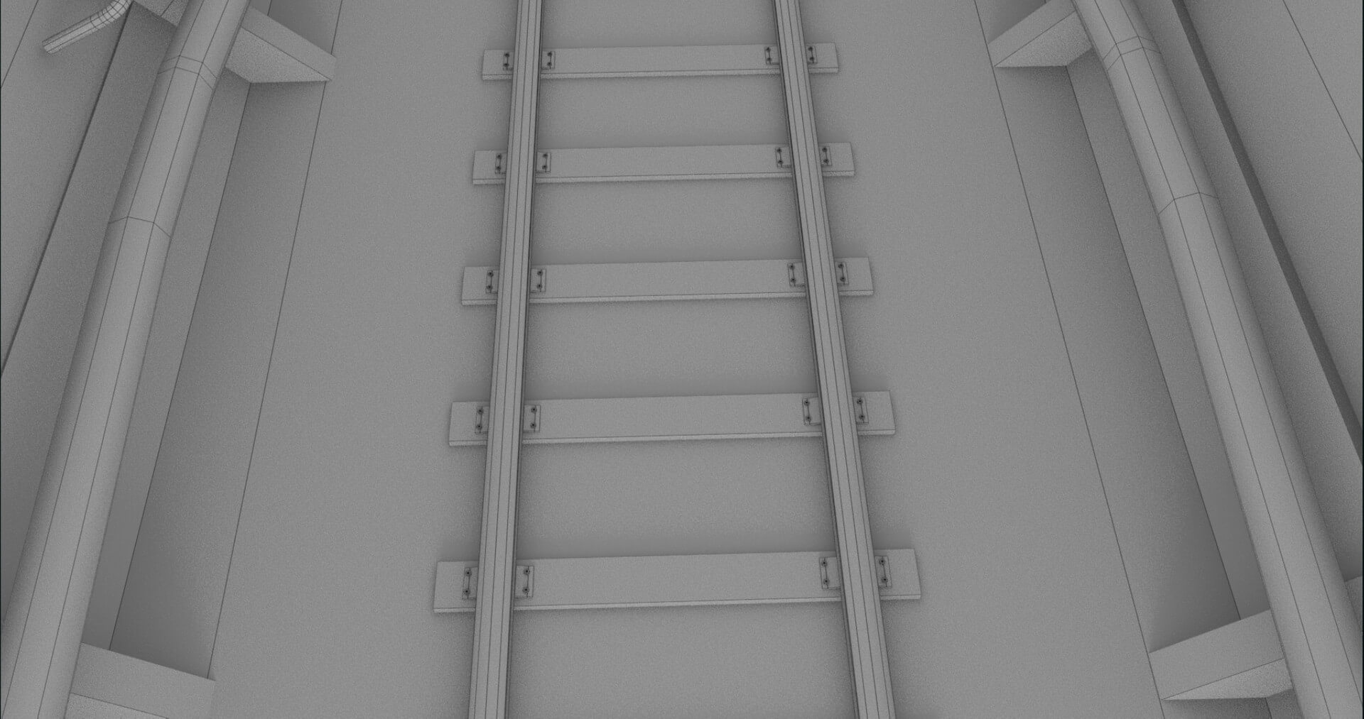 Train Tunnel 02 - 3D Model by Eight Vertex