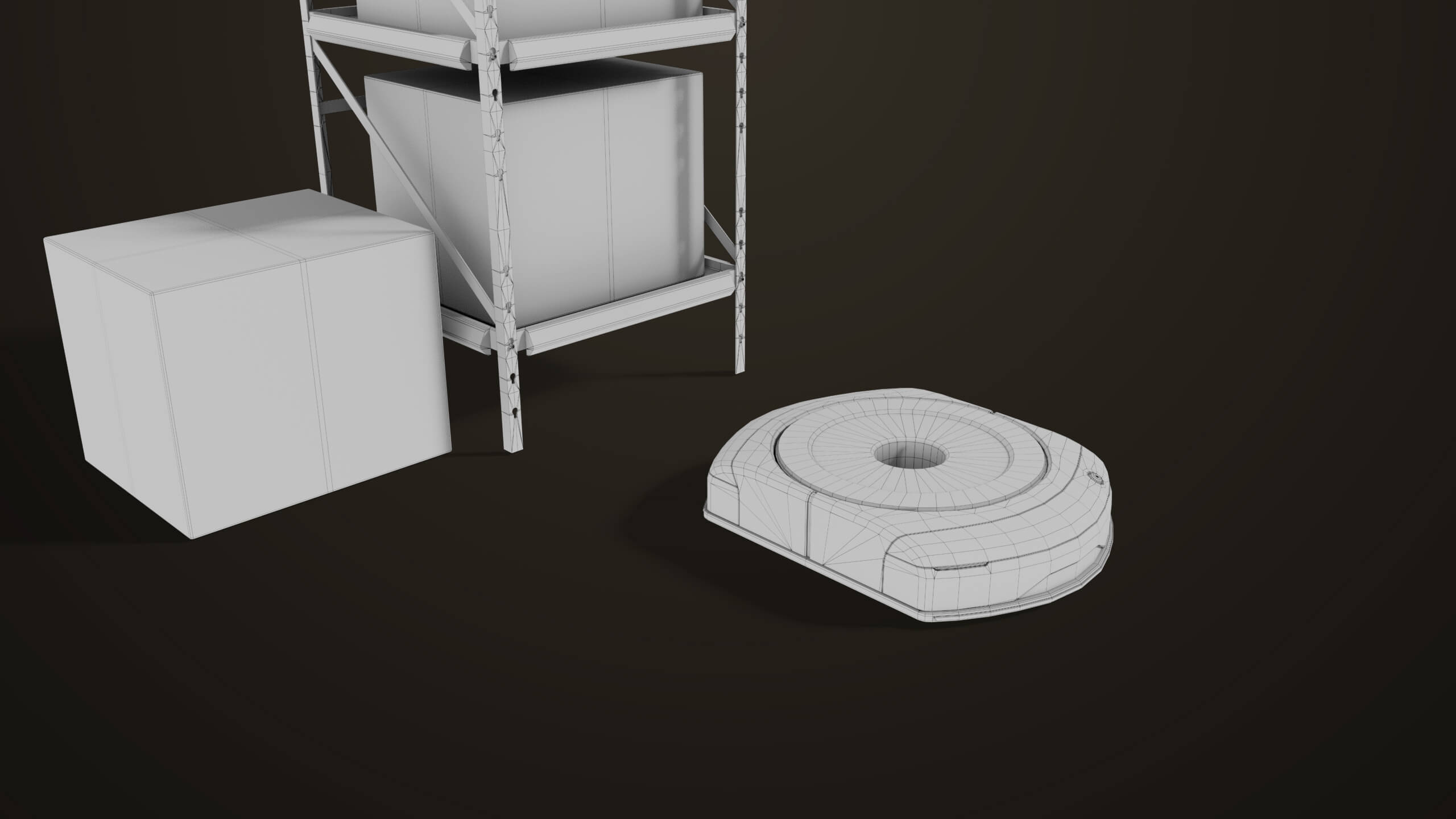 Warehouse Robot Generic All PBR Unity UE Textures - 3D Model by Eight ...