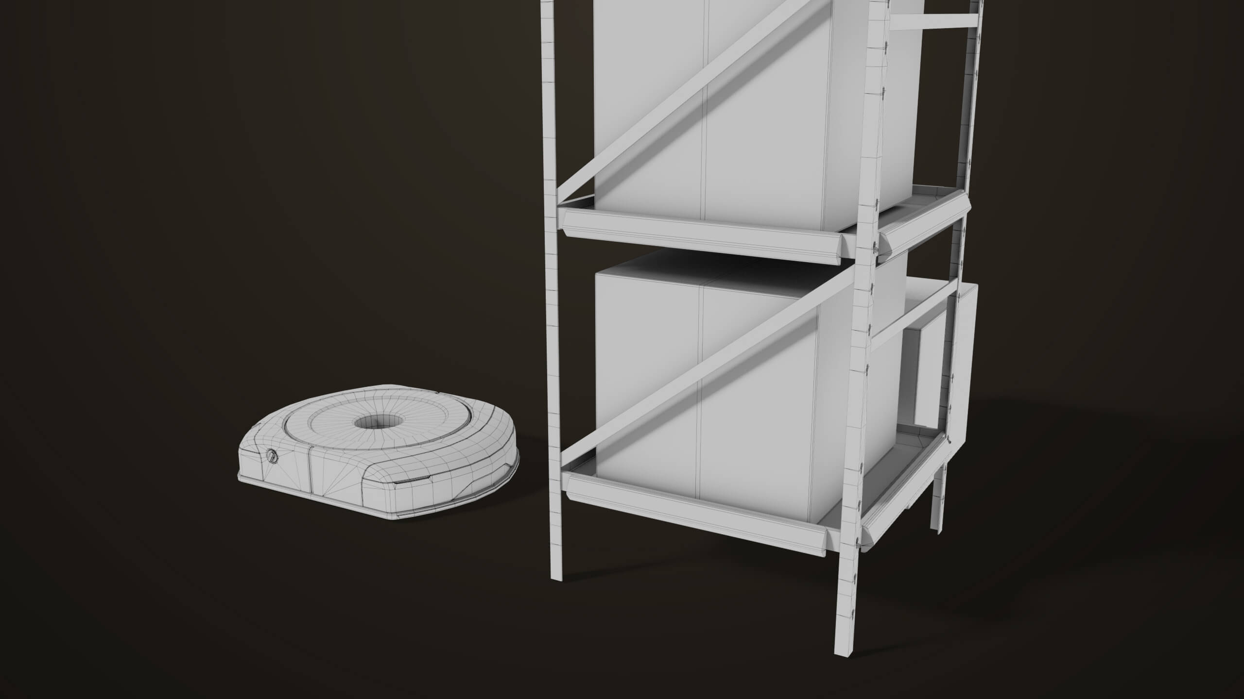 Warehouse Robot Generic All PBR Unity UE Textures - 3D Model by Eight ...