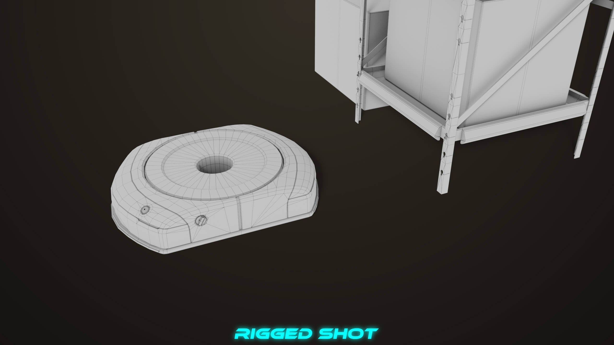 Warehouse Robot Generic All PBR Unity UE Textures - 3D Model by Eight ...