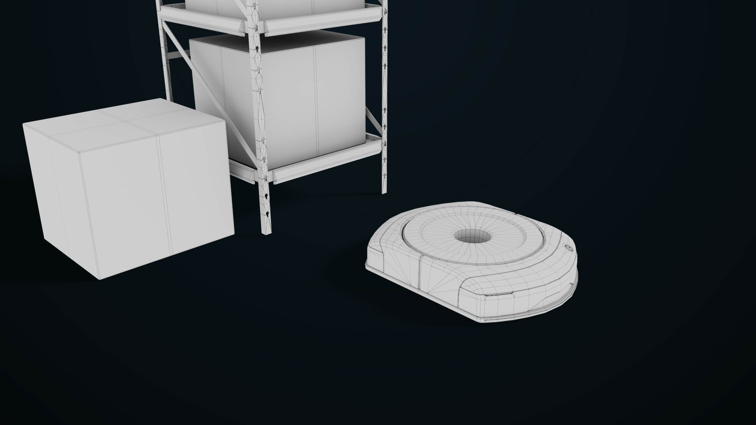 Warehouse Robot Generic All PBR Unity UE Textures - 3D Model by Eight ...