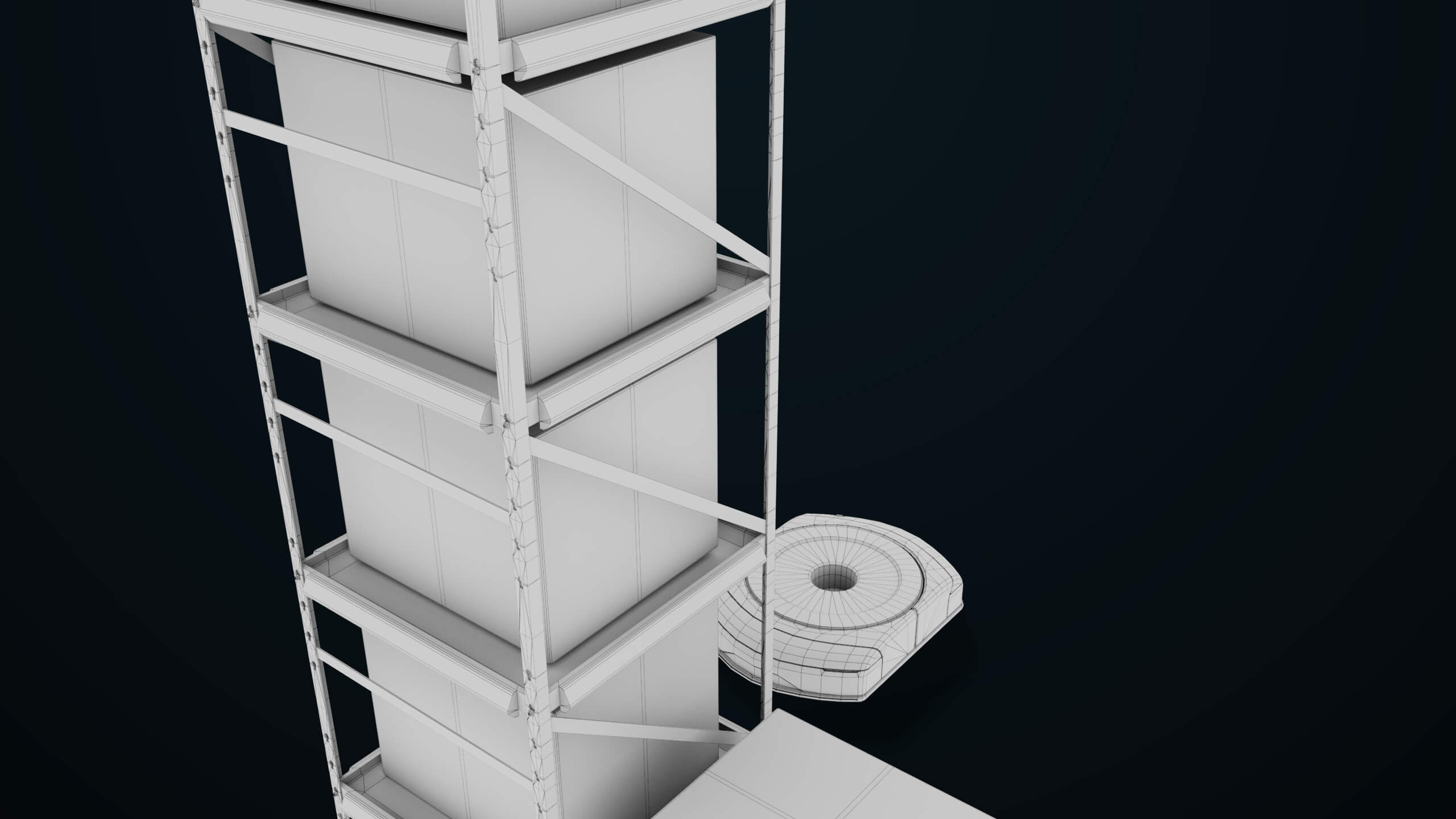 Warehouse Robot Generic All PBR Unity UE Textures - 3D Model by Eight ...