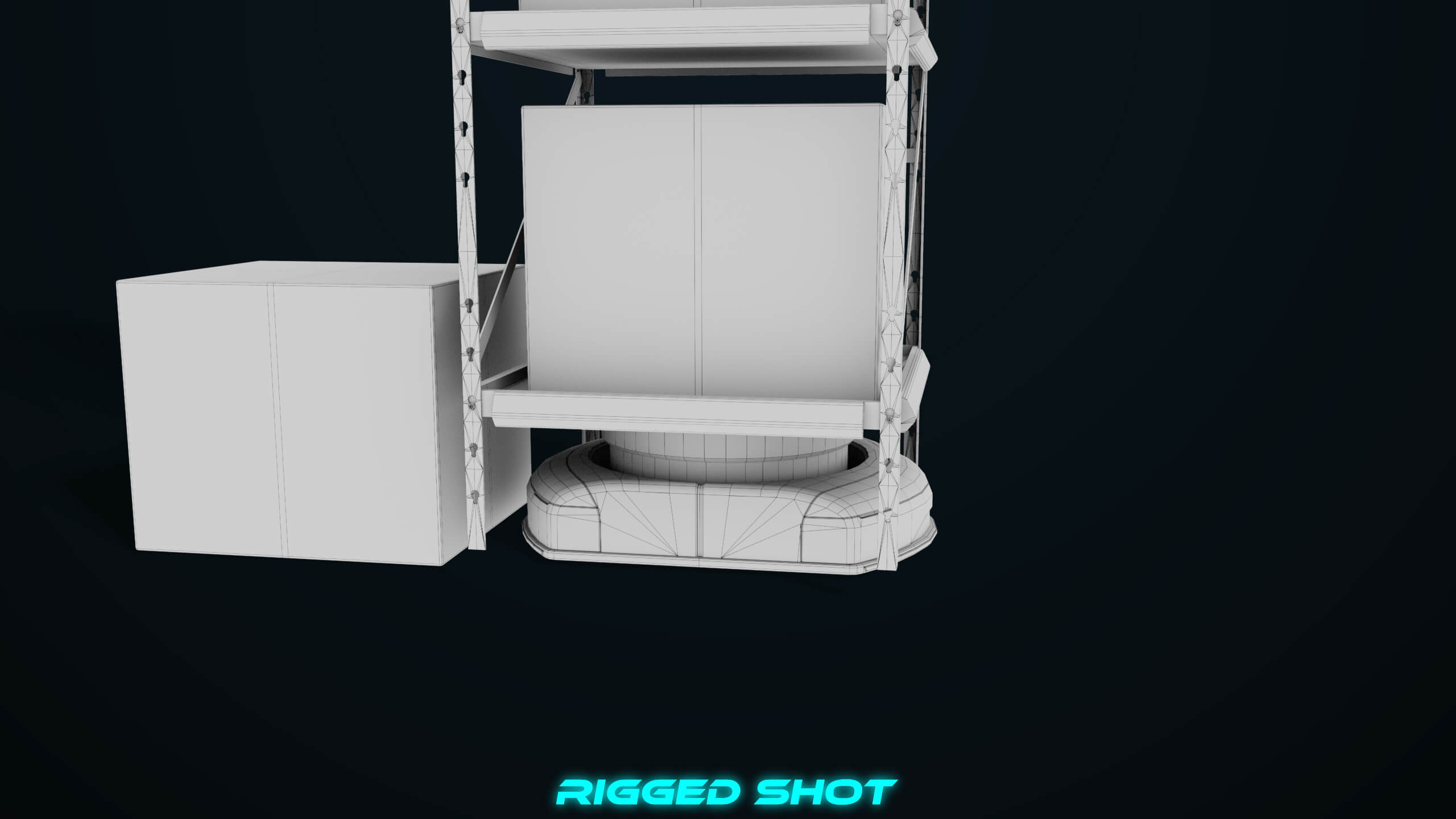 Warehouse Robot Generic All PBR Unity UE Textures - 3D Model by Eight ...