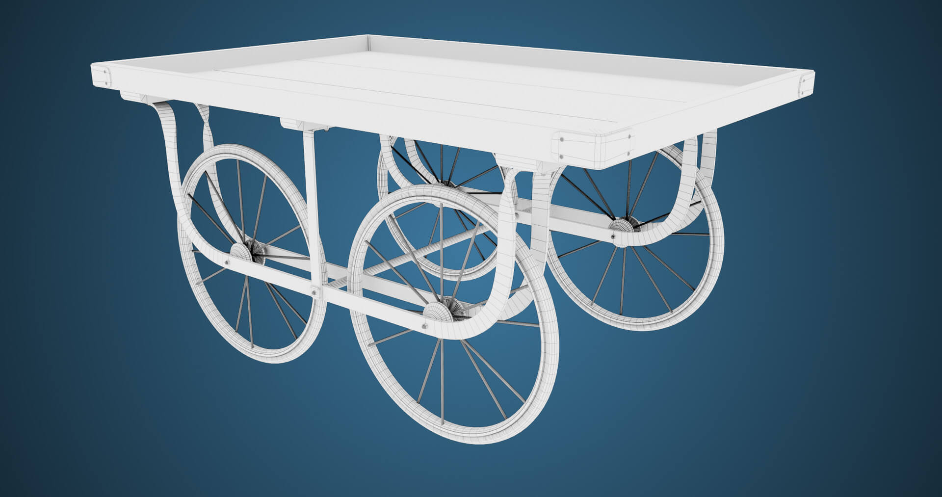 Wooden Cart 05 All PBR Unity UE Textures - 3D Model by Eight Vertex