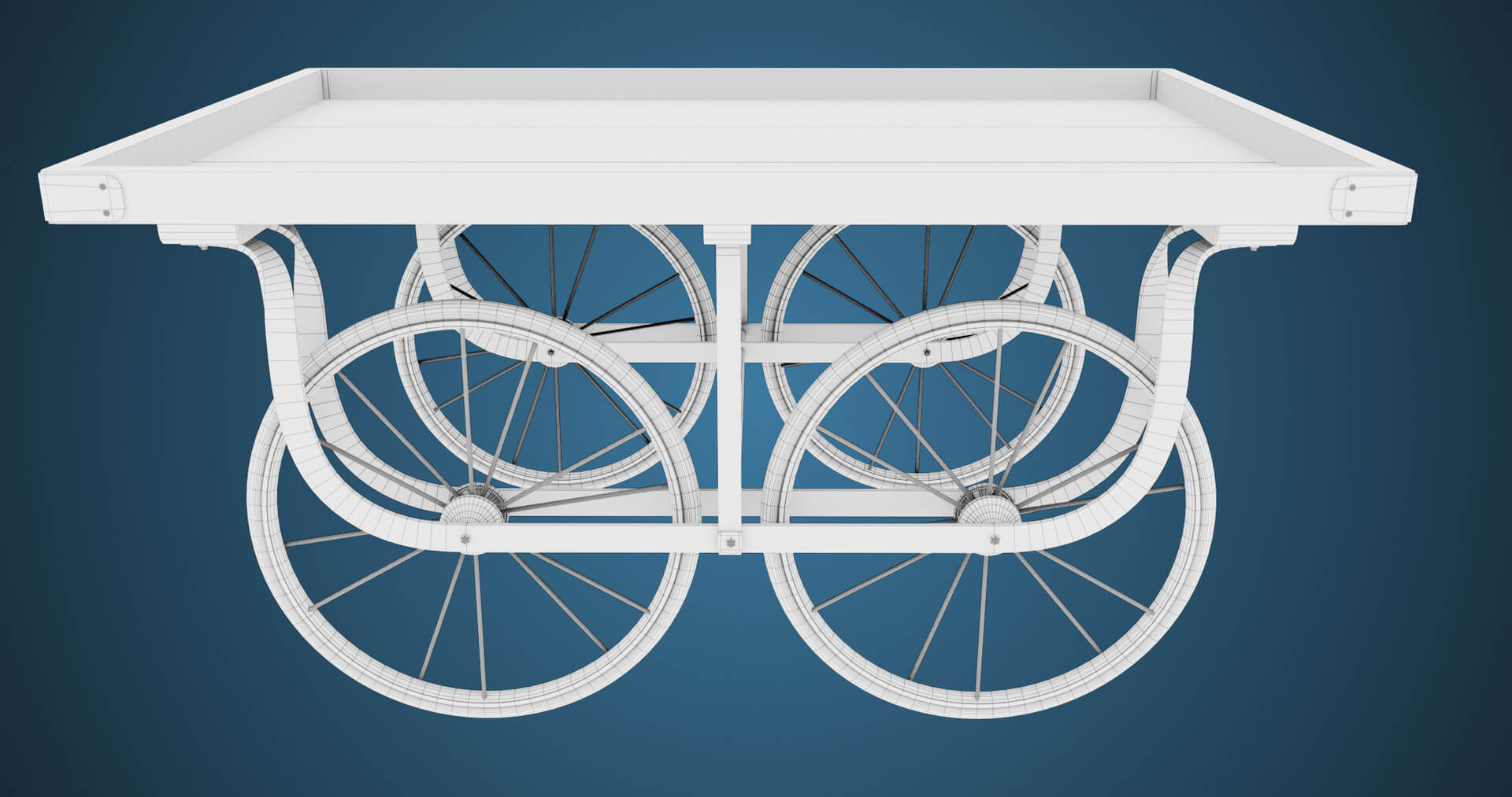 Wooden Cart 05 All PBR Unity UE Textures - 3D Model by Eight Vertex