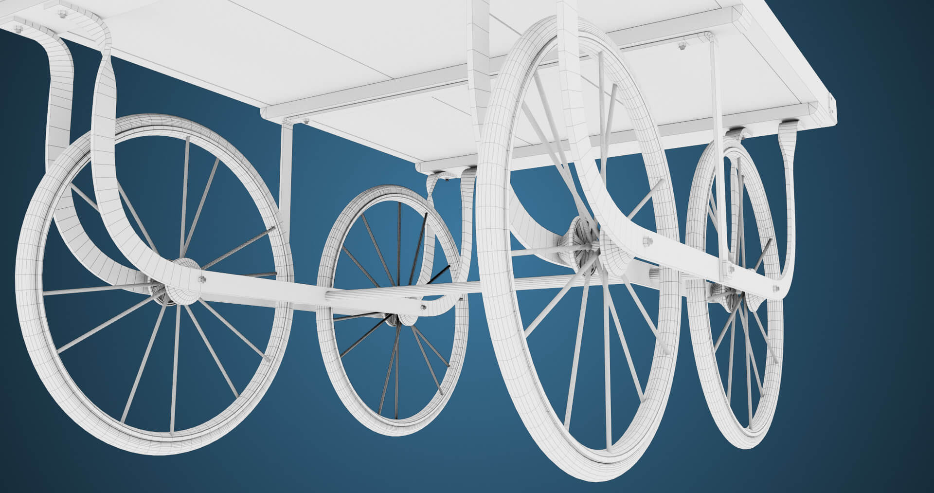 Wooden Cart 05 All PBR Unity UE Textures - 3D Model by Eight Vertex