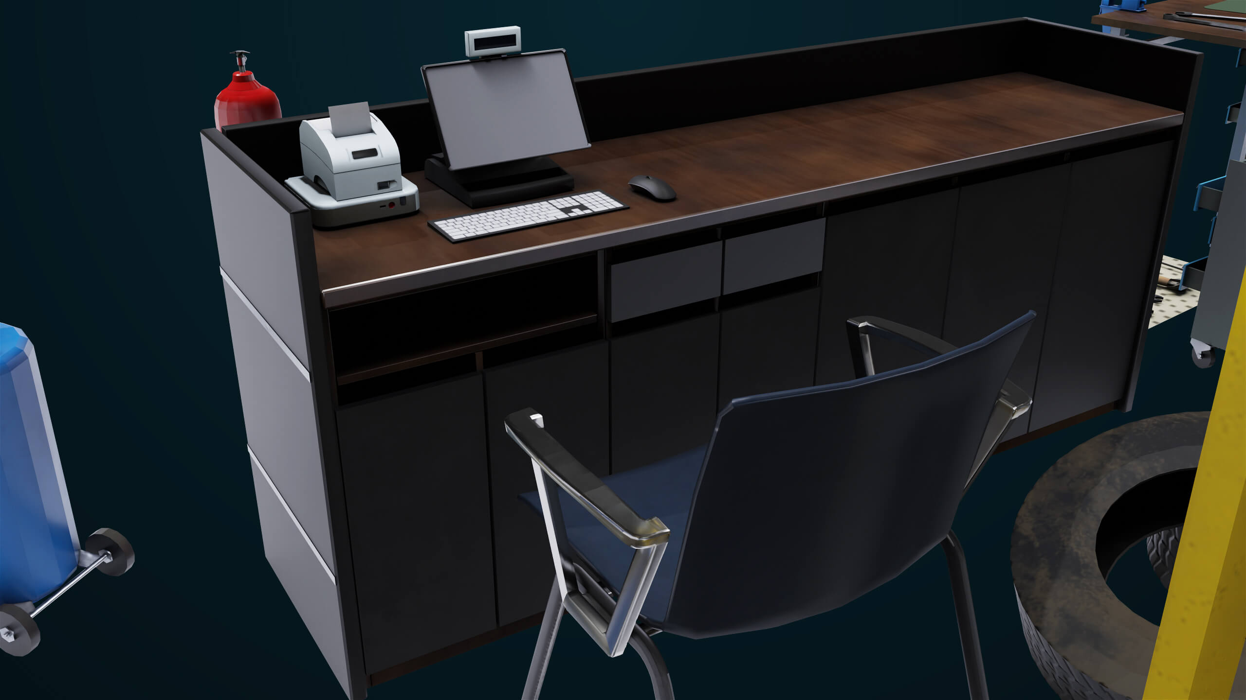 Workshop Tools Pack All PBR Unity UE Textures - 3D Model by Eight Vertex