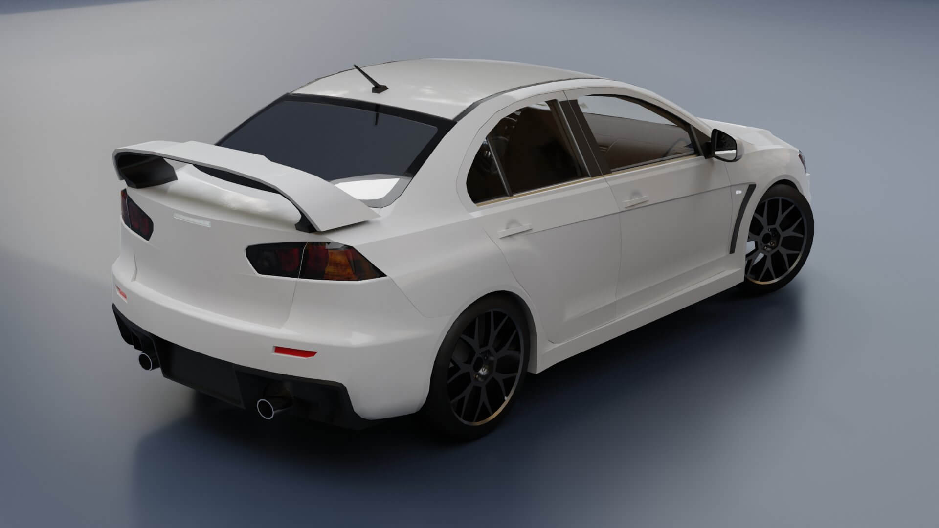 Mitsubishi Lancer - 3D Model by Ekar