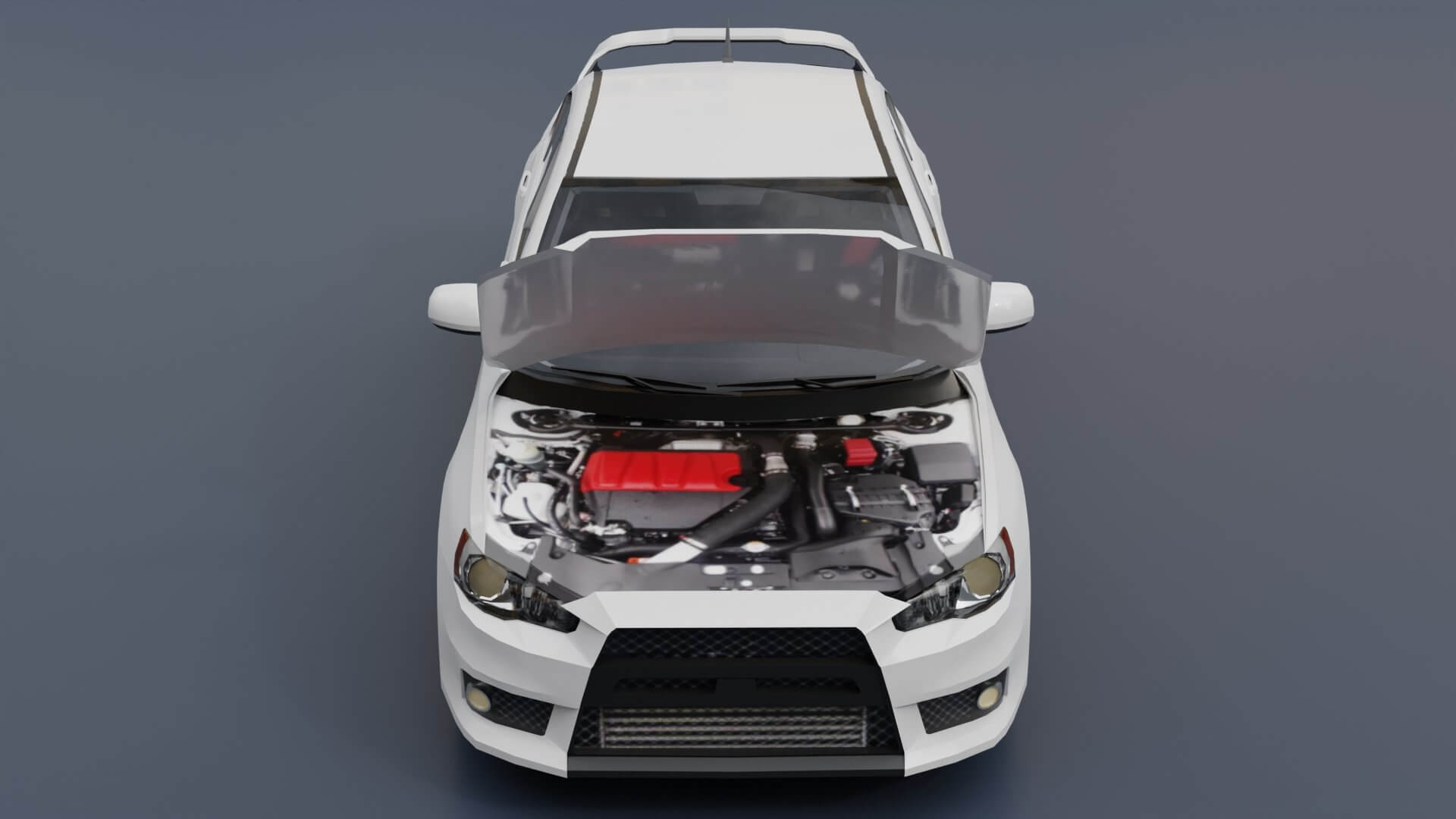 Mitsubishi Lancer - 3D Model by Ekar
