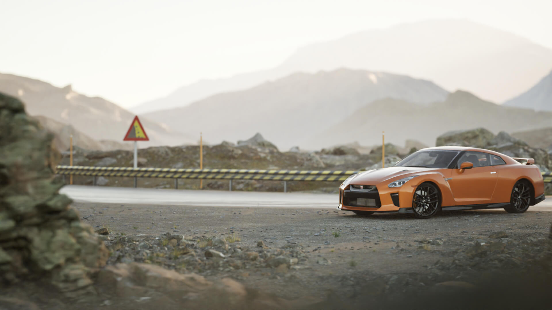 Nissan GT-R 2018 3D Model by EKIE3D