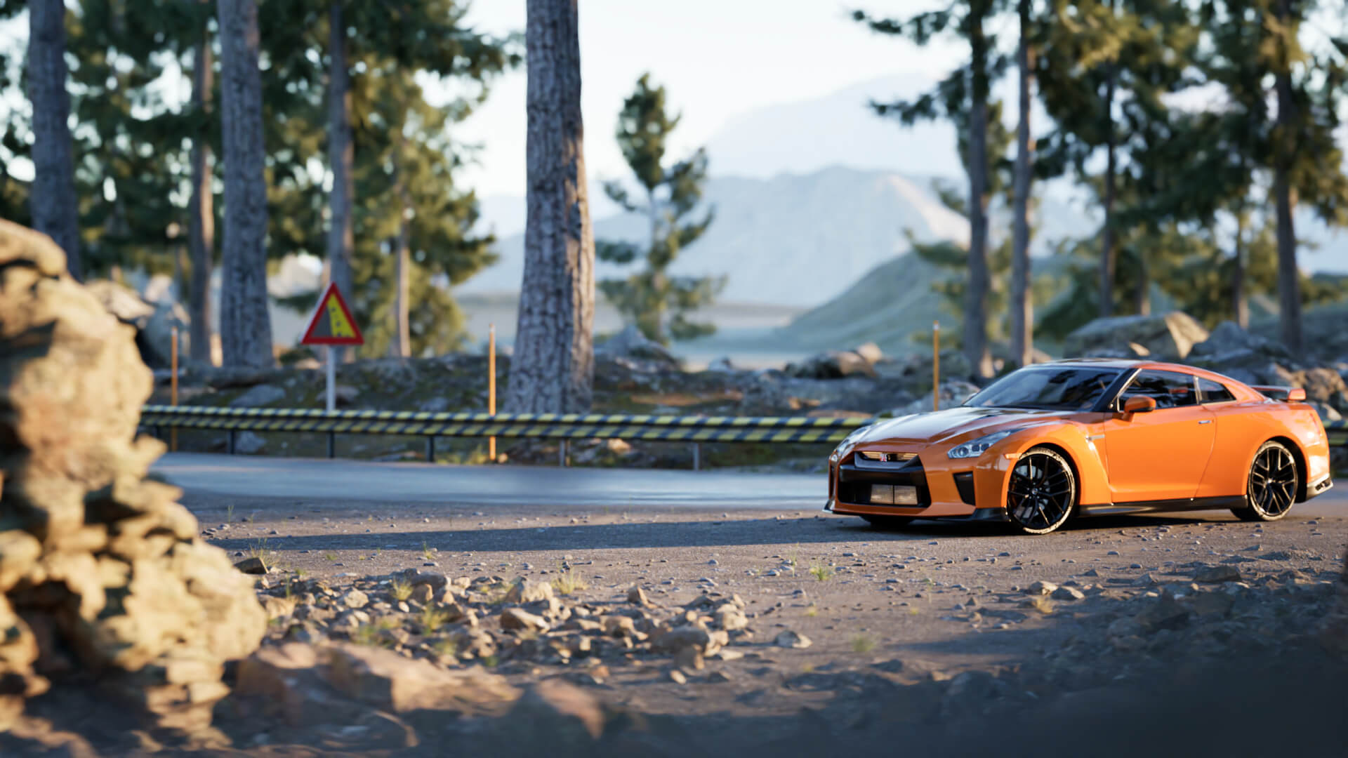 Nissan GT-R 2018 3D Model by EKIE3D