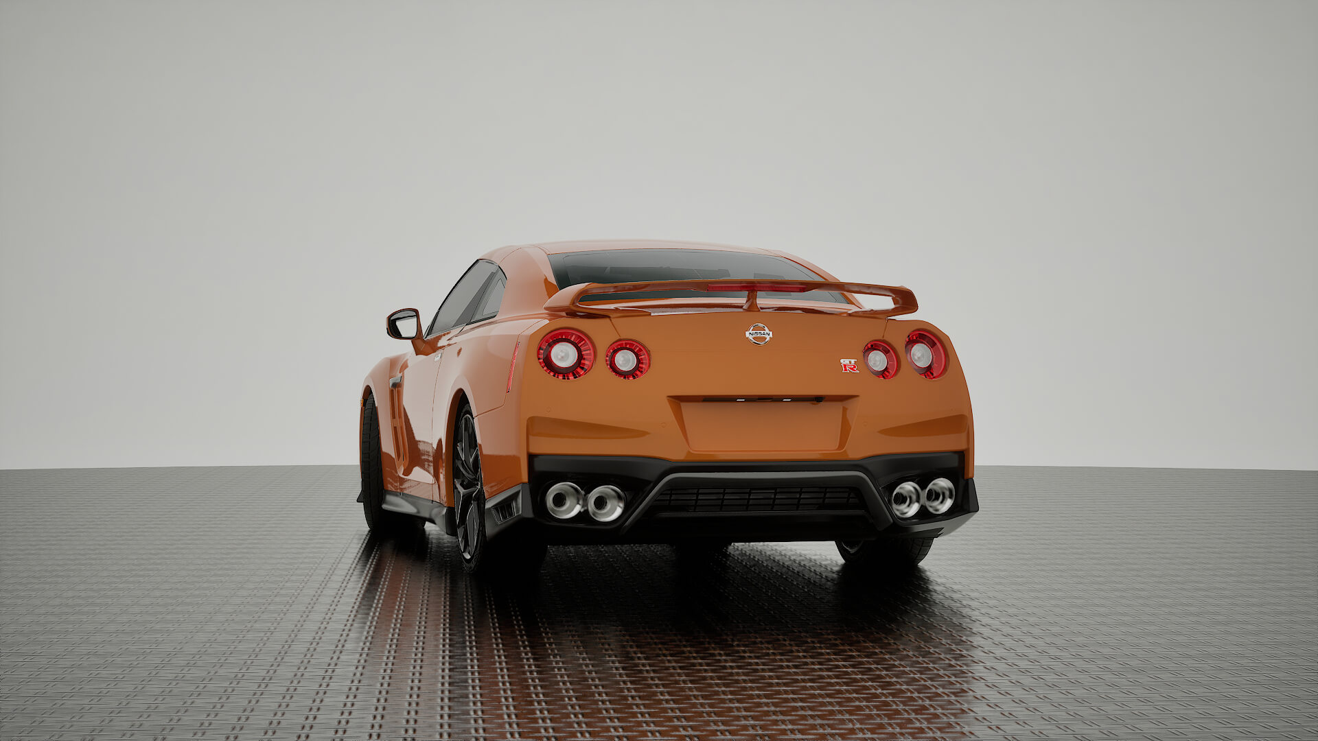 Nissan GT-R 2018 3D Model by EKIE3D