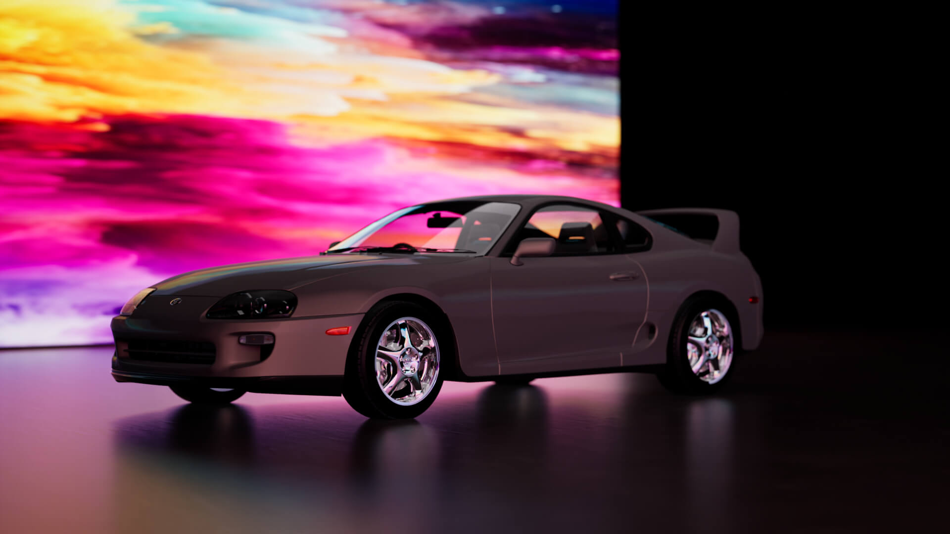 Toyota Supra 1998 - 3D Model by EKIE3D