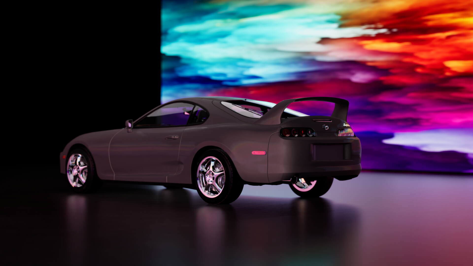 Toyota Supra 1998 - 3D Model by EKIE3D