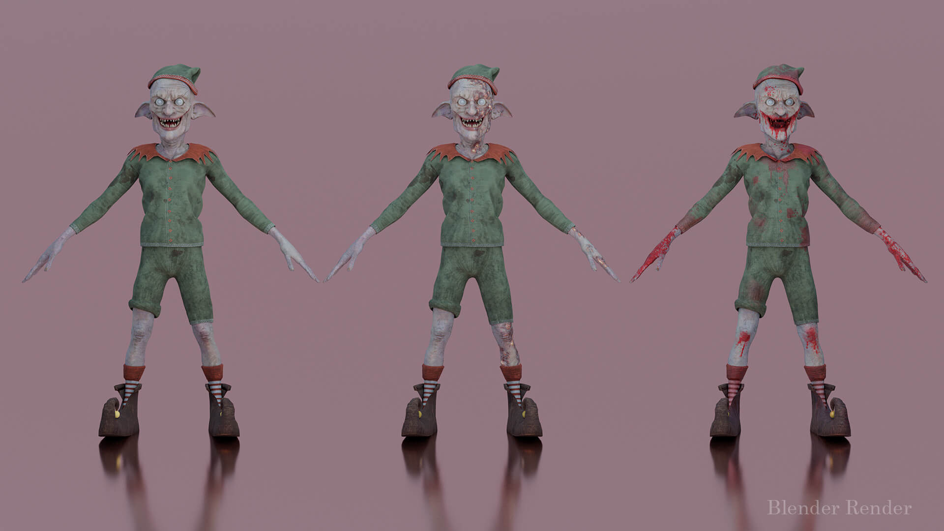 Evil Elf - 3D Model by EksisMP