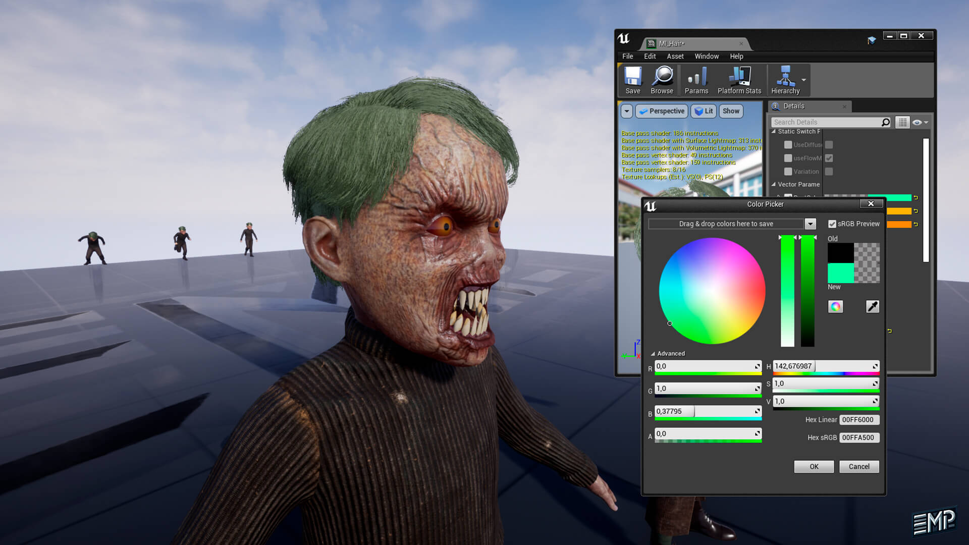 The Horror Child Game Character for Horror Games - 3D Model by EksisMP