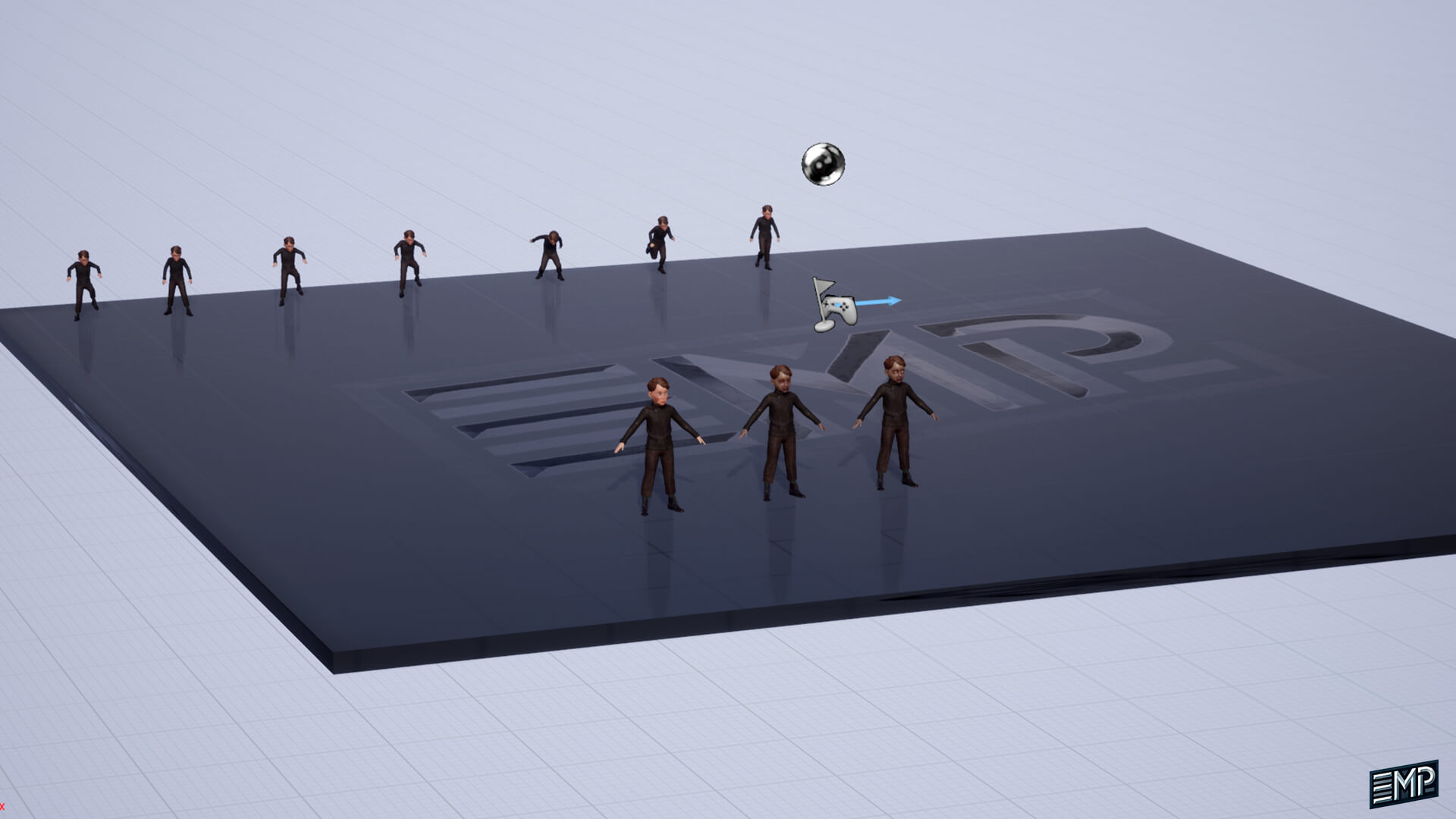 The Horror Child Game Character for Horror Games - 3D Model by EksisMP