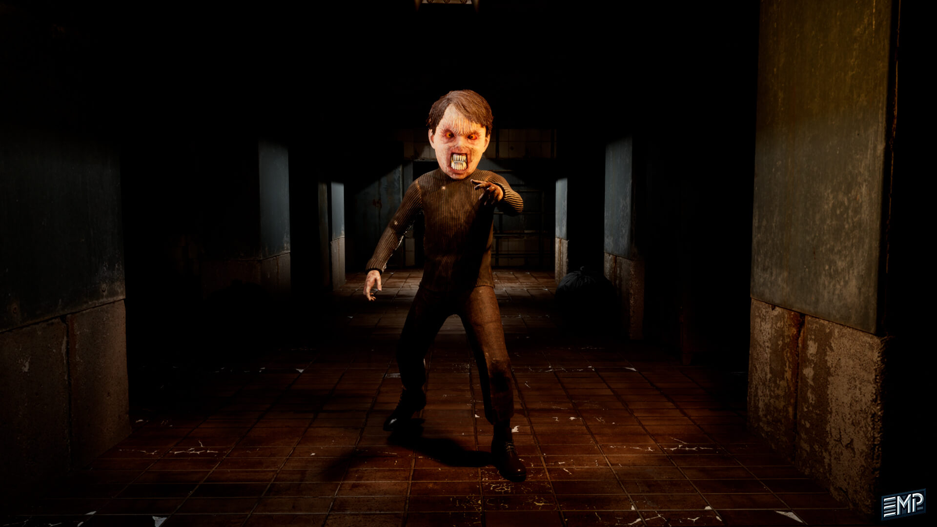 The Horror Child Game Character for Horror Games - 3D Model by EksisMP