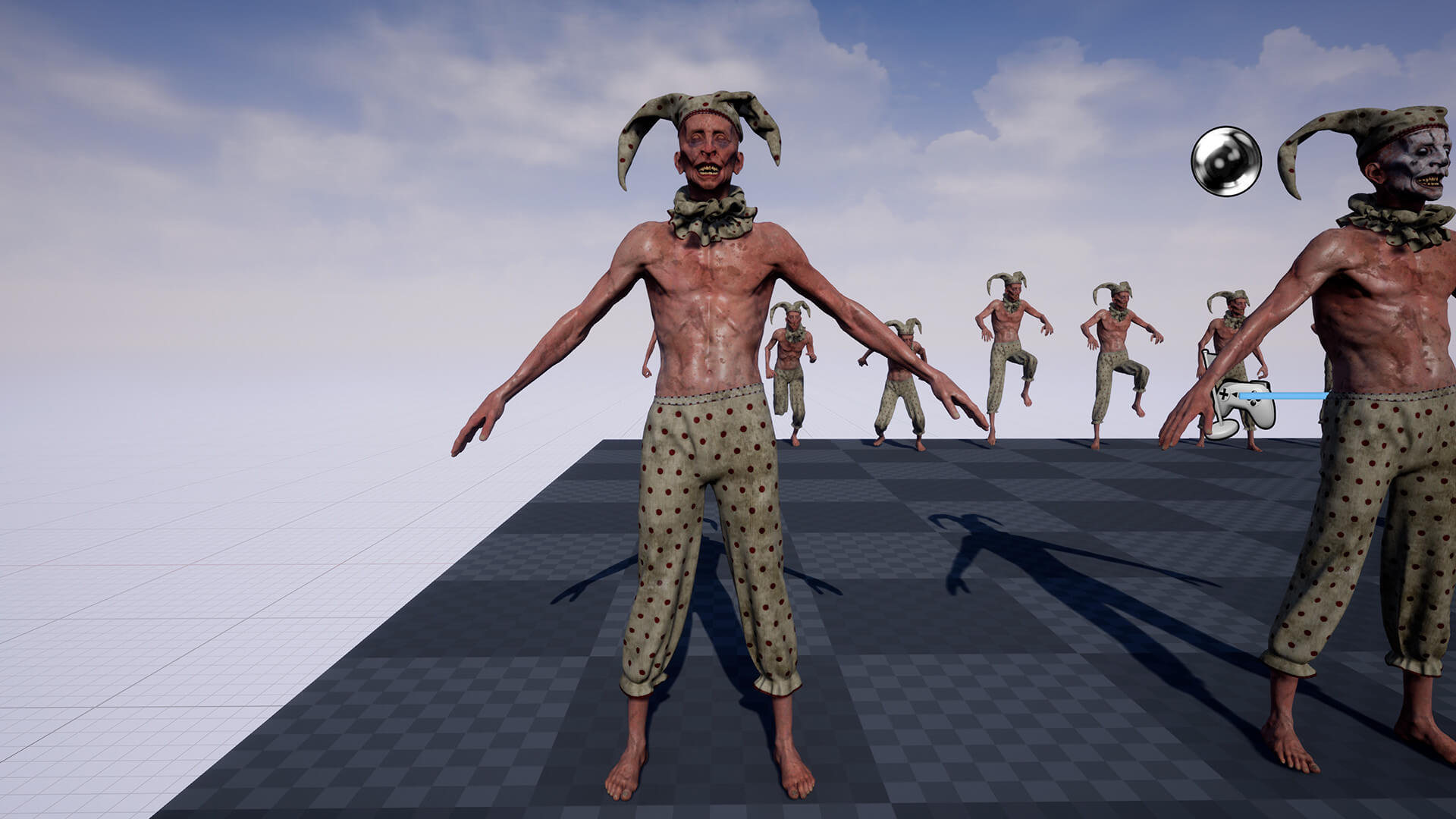 Scary Clown for Horror - 3D Model by EksisMP