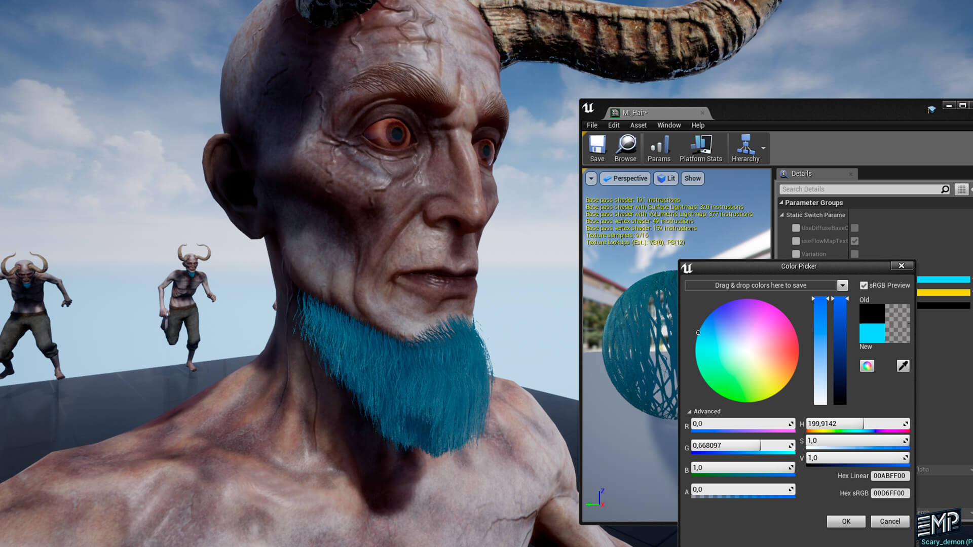 The Scary Demon - 3D Model by EksisMP