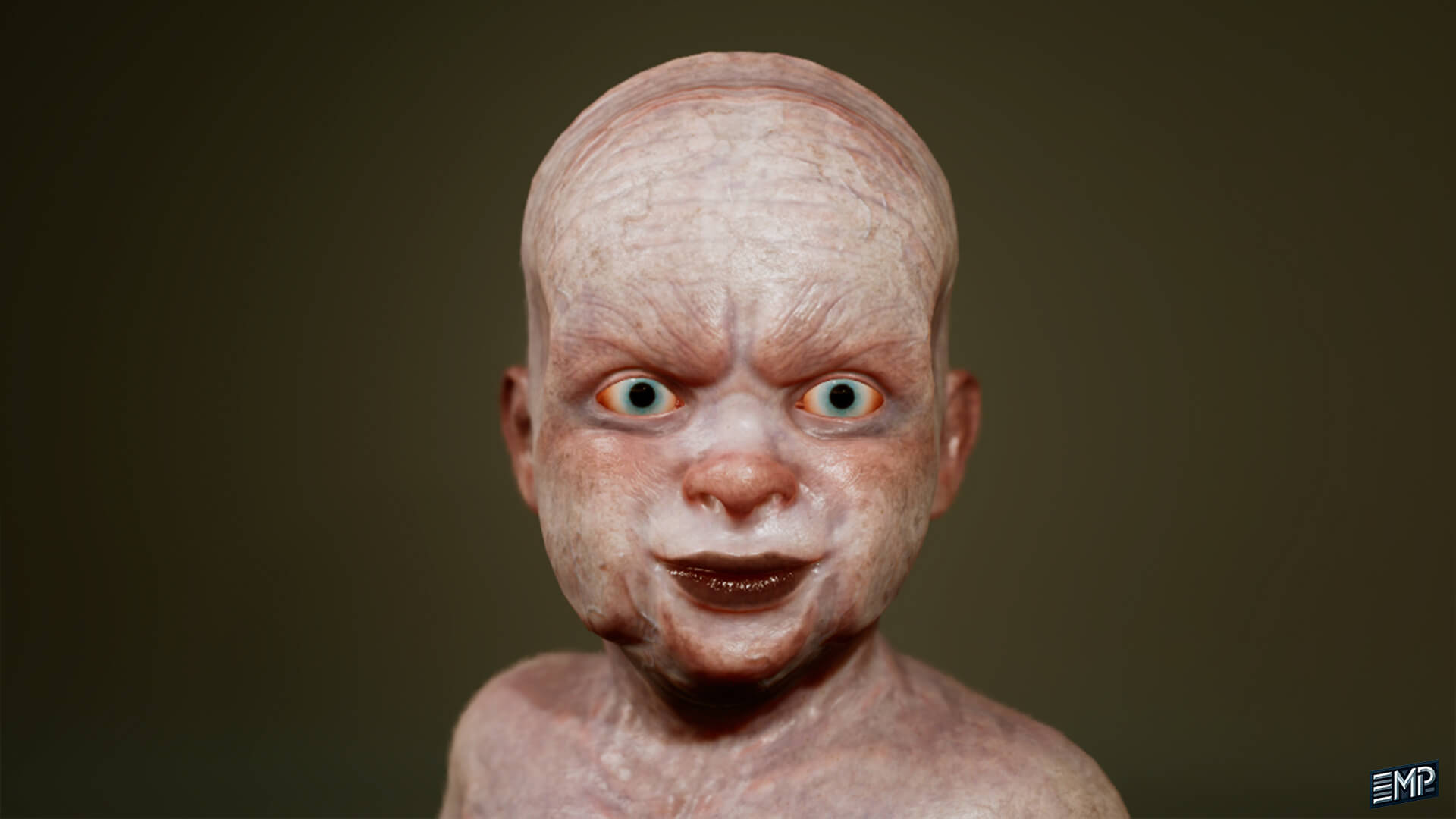 The Creepy Baby - 3D Model by EksisMP